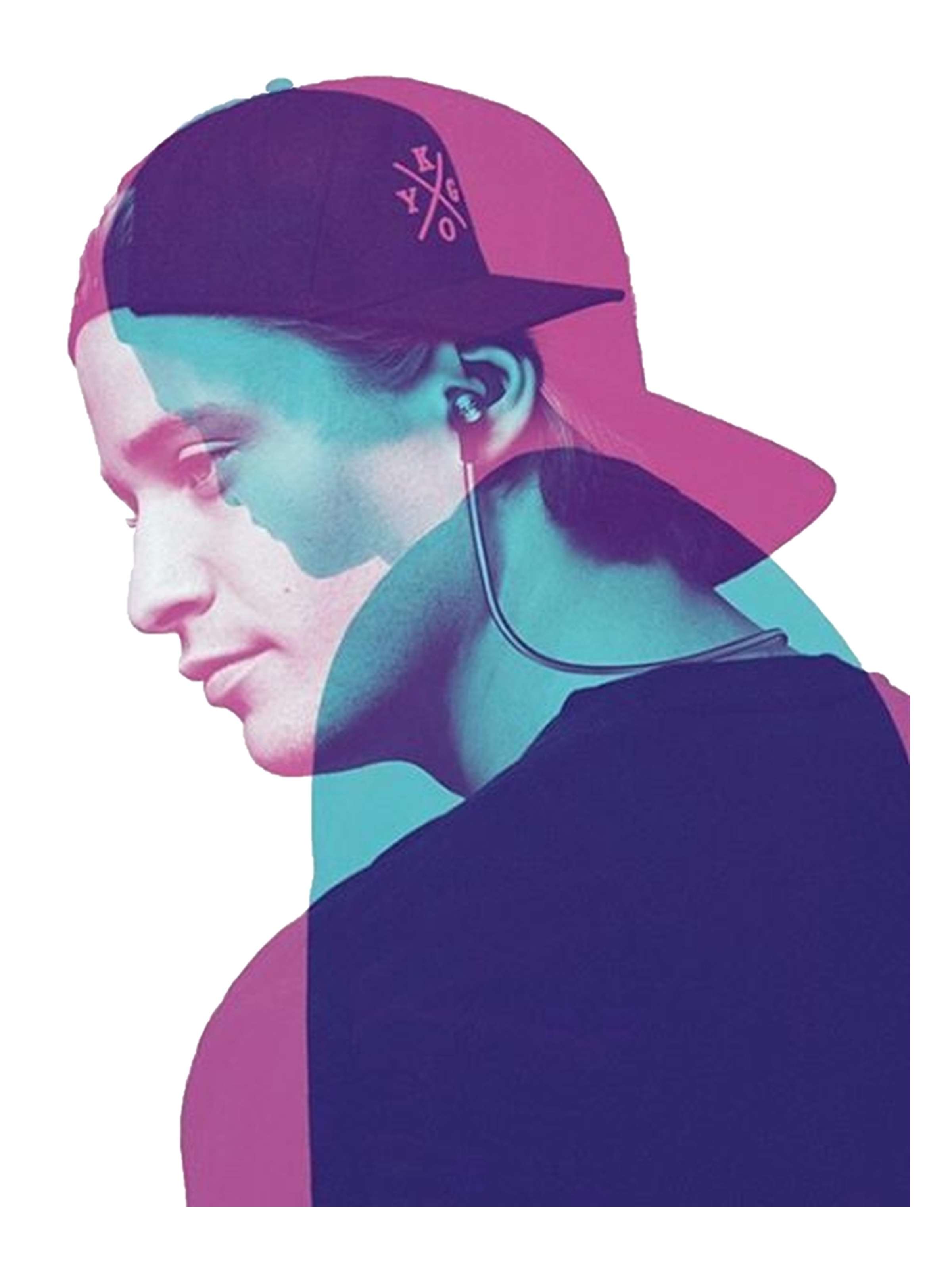 DJ KYGO, Kygo, electronic music, logo, face Poster | Inspire Uplift