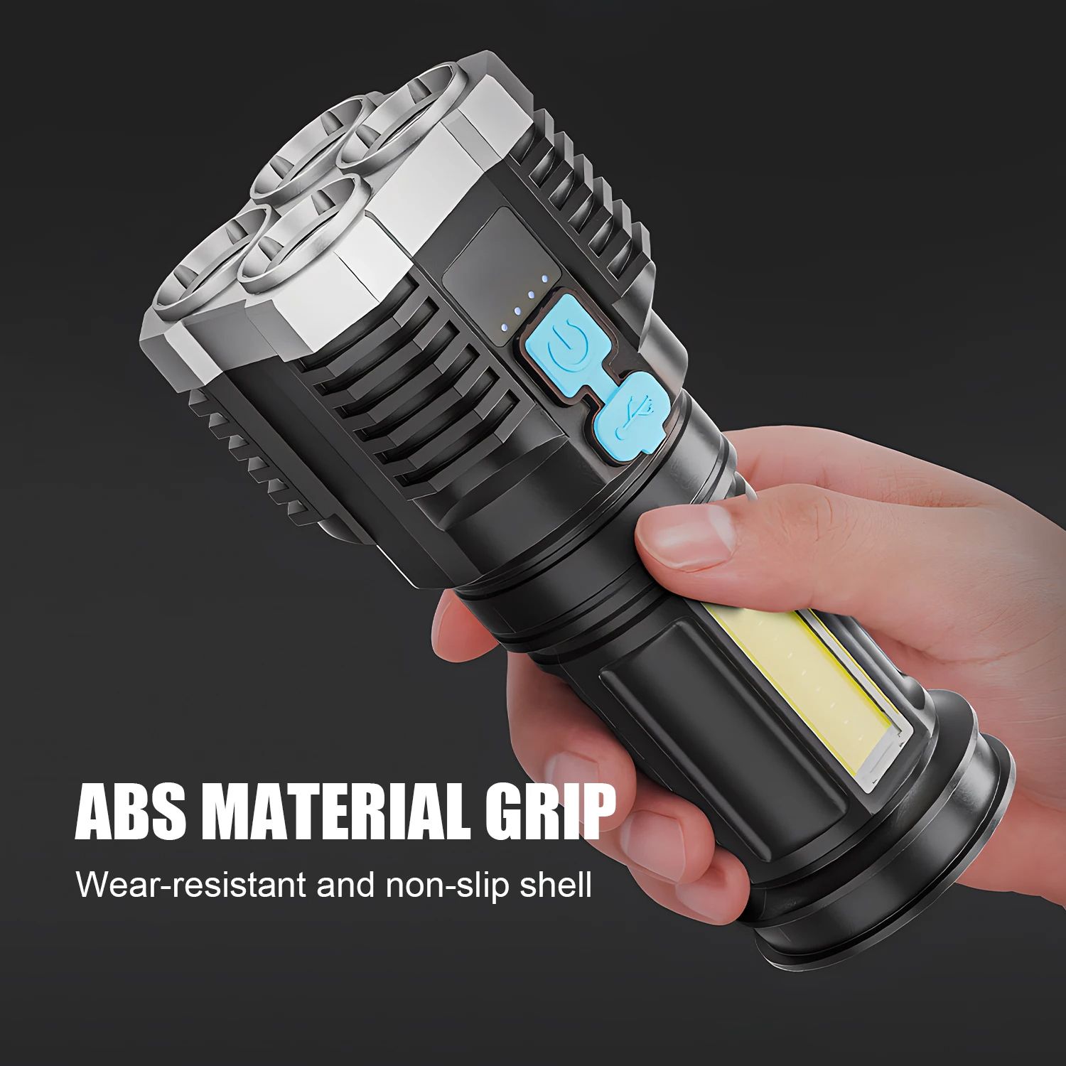 High Power Rechargeable Self-Defense Flashlight | Inspire Uplift