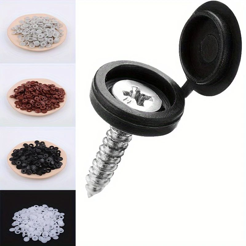 50PCS Plastic Screw Nut Bolt Covers Set | Inspire Uplift