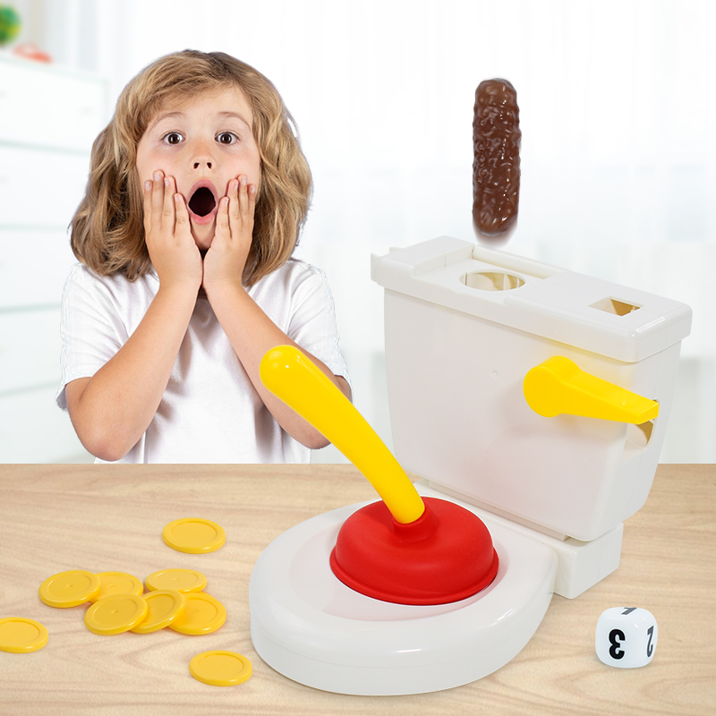 Funny Toilet Trick Toy Party Game for Kids Family | Inspire Uplift
