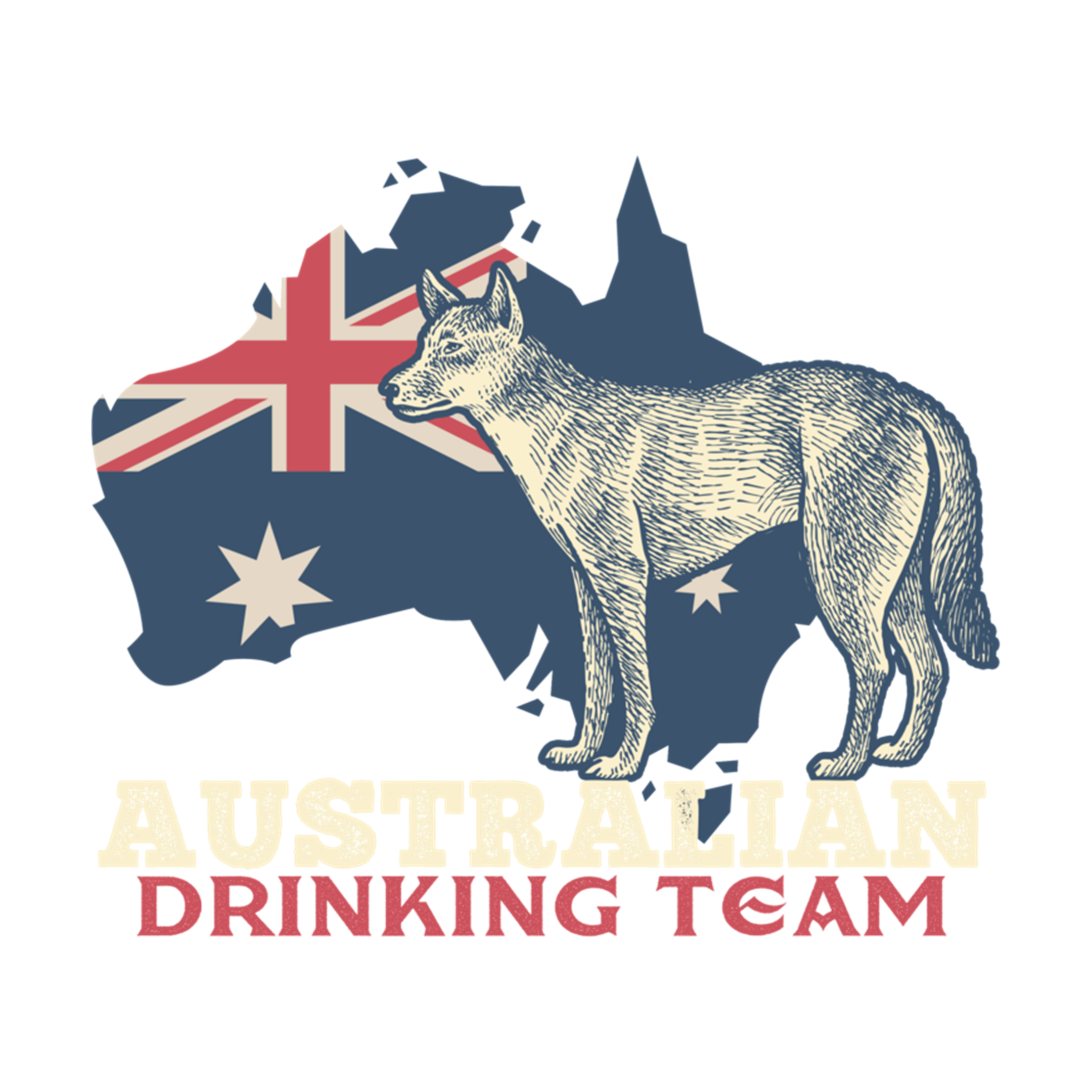 Australian Drinking Team Australian Shepherd Fan | Inspire Uplift