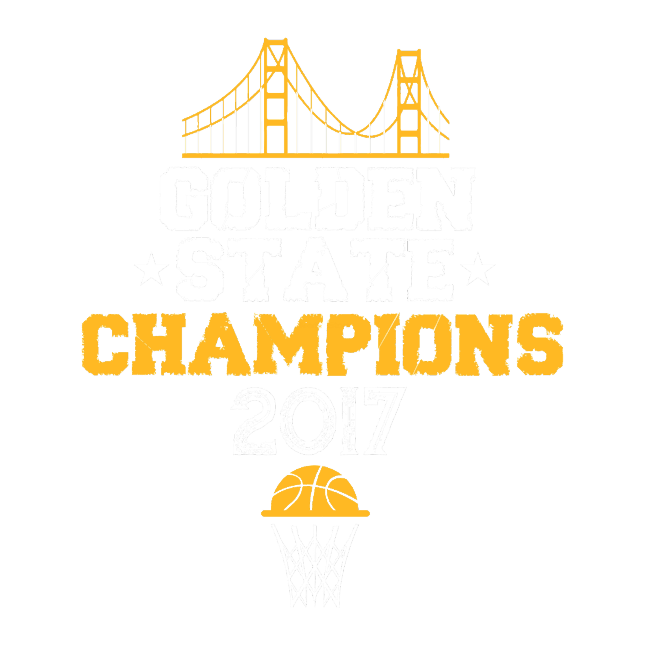 Golden State Champions with Golden Gate Bridge 2017 | Inspire Uplift