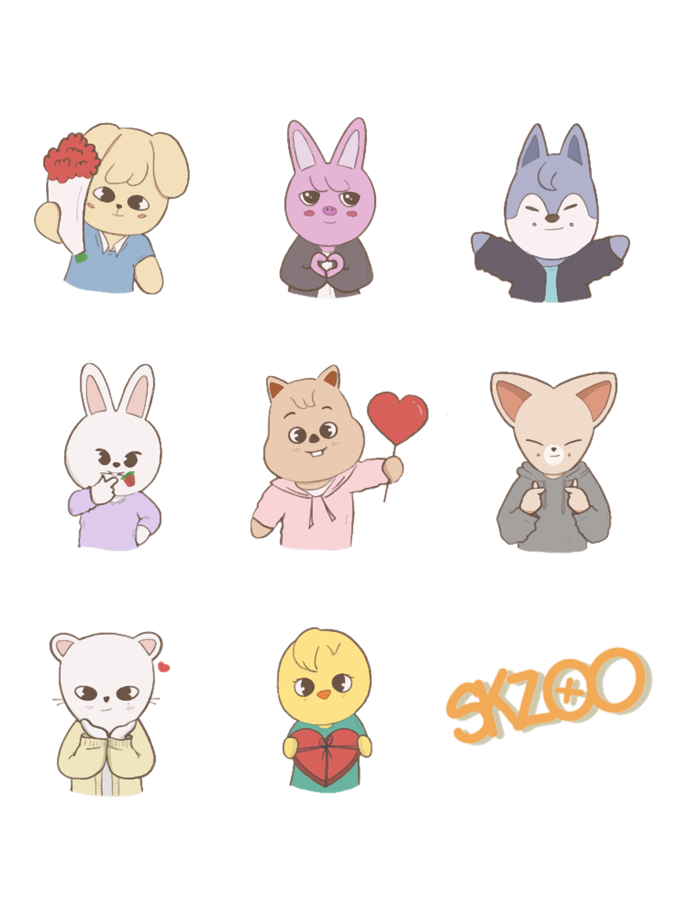 Stray Kids SKZOO - Valentines Ver. | Inspire Uplift