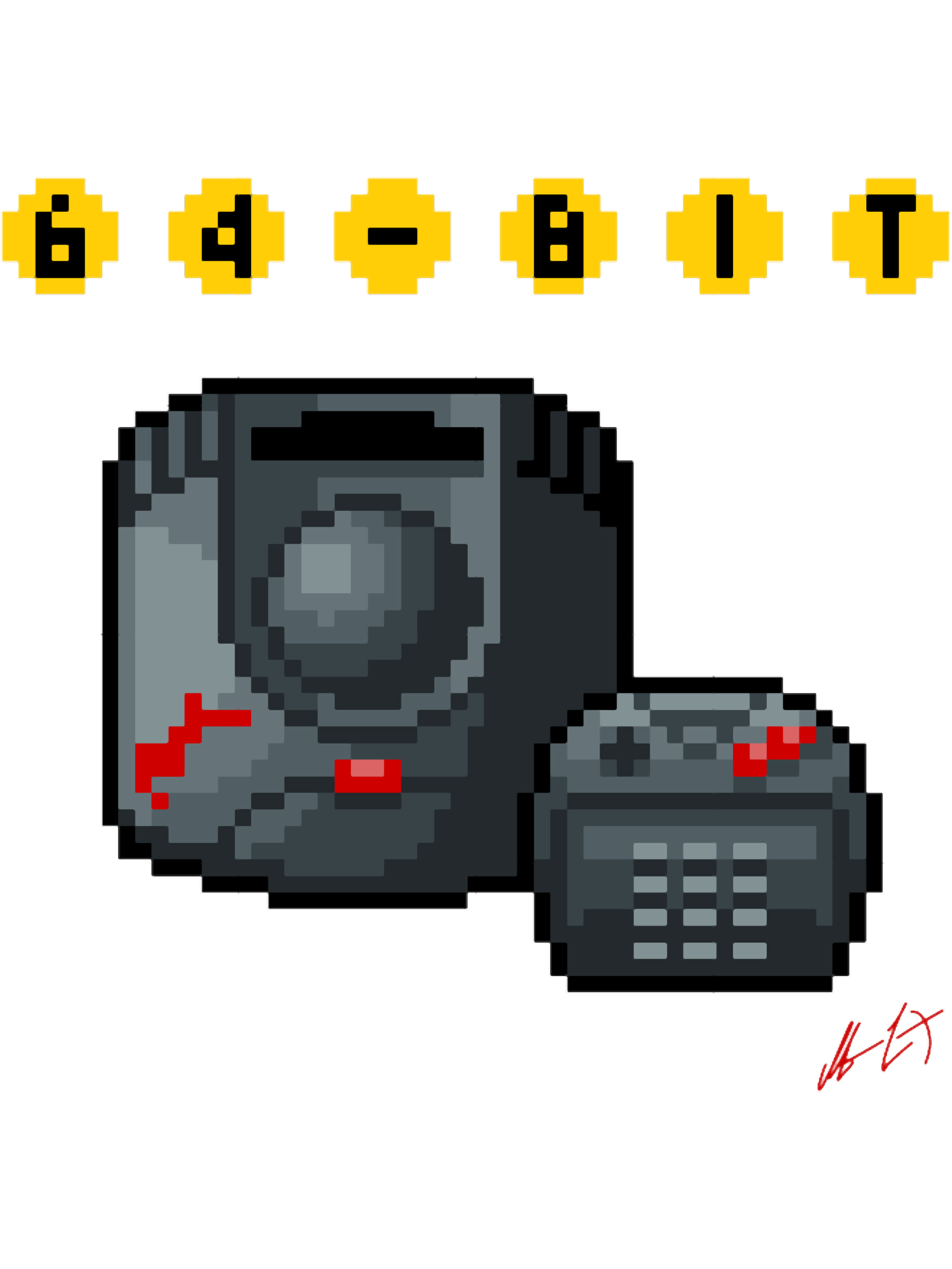 Jaguar 64bit pixelart | Inspire Uplift