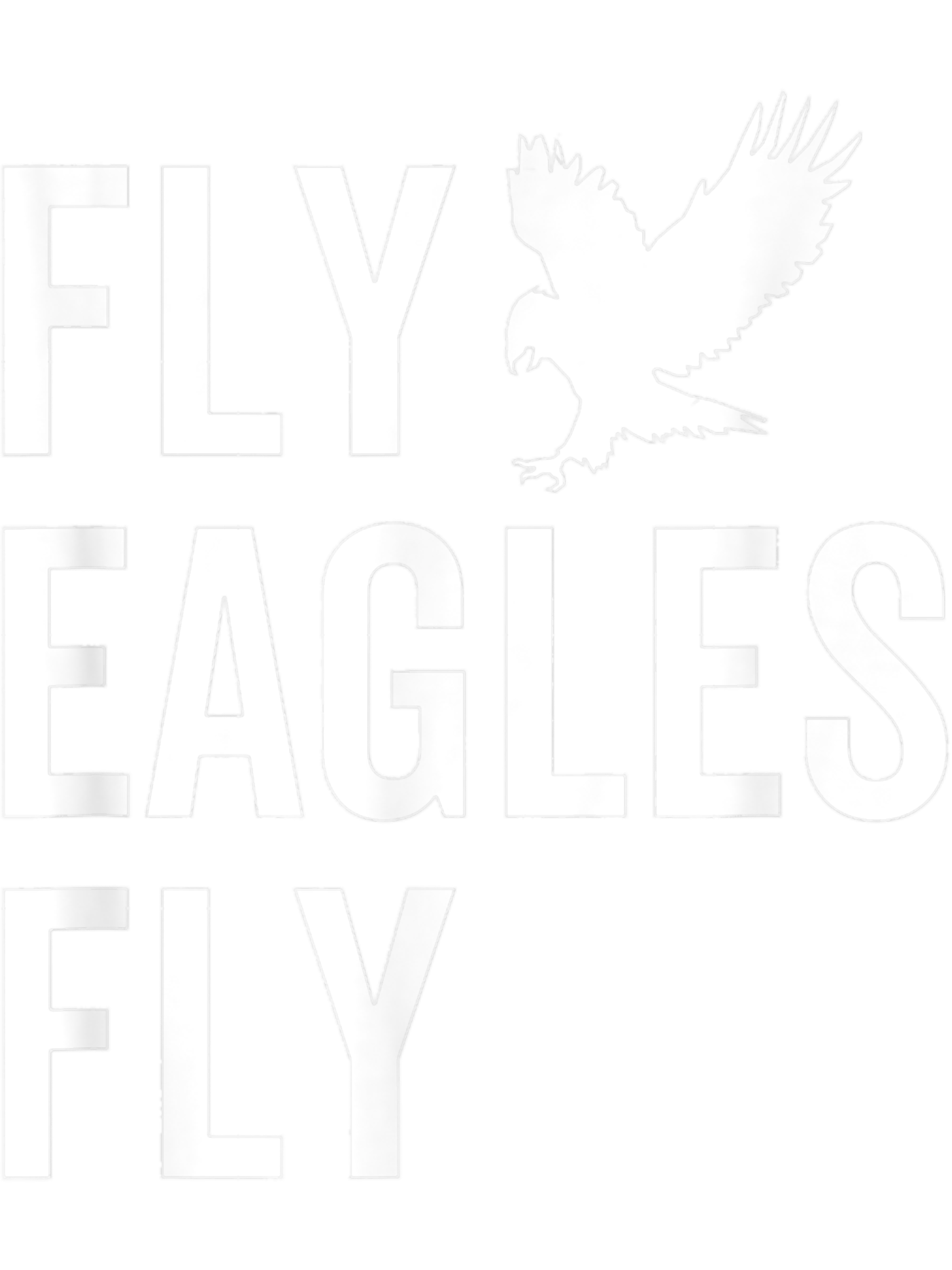 Fly Eagles Fly Vintage Flying Bird Inspirational Hawk Fan | Inspire Uplift