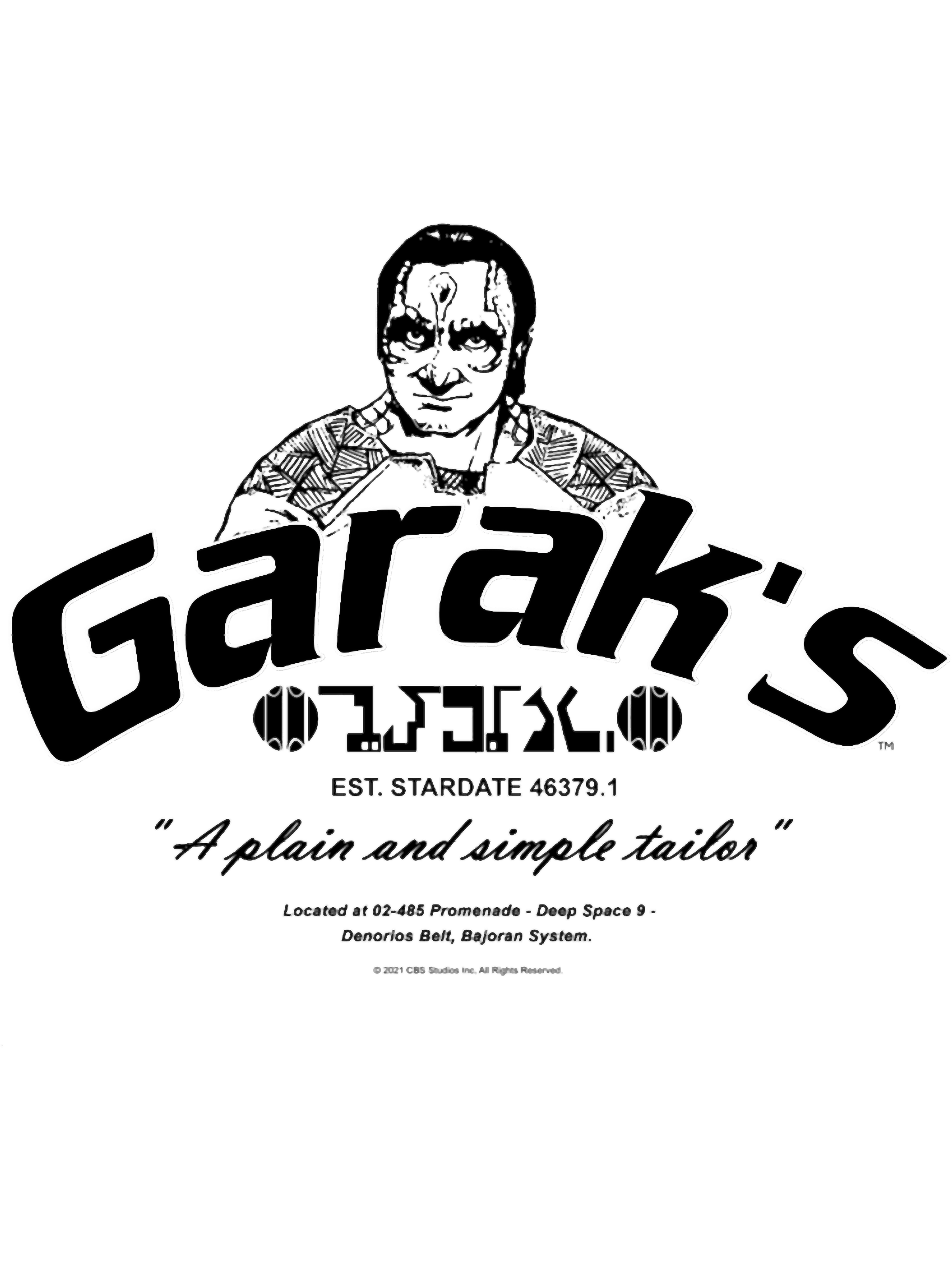 Star Trek Deep Space Nine Garaks A plain and simple tailor | Inspire Uplift
