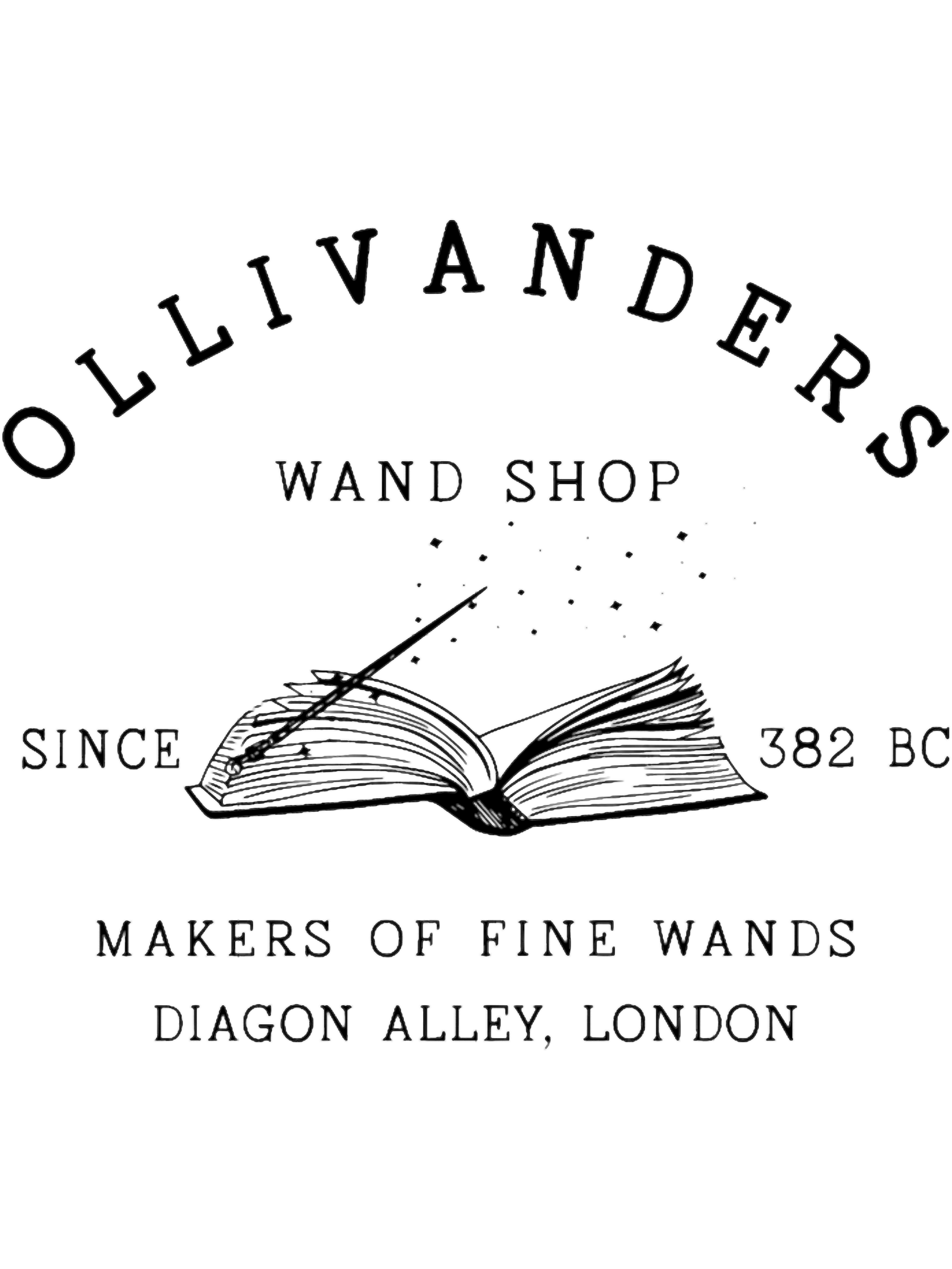 Ollivanders Wand Shop Pottery Fan Wizard Wand Harry Potter H - Inspire Uplift