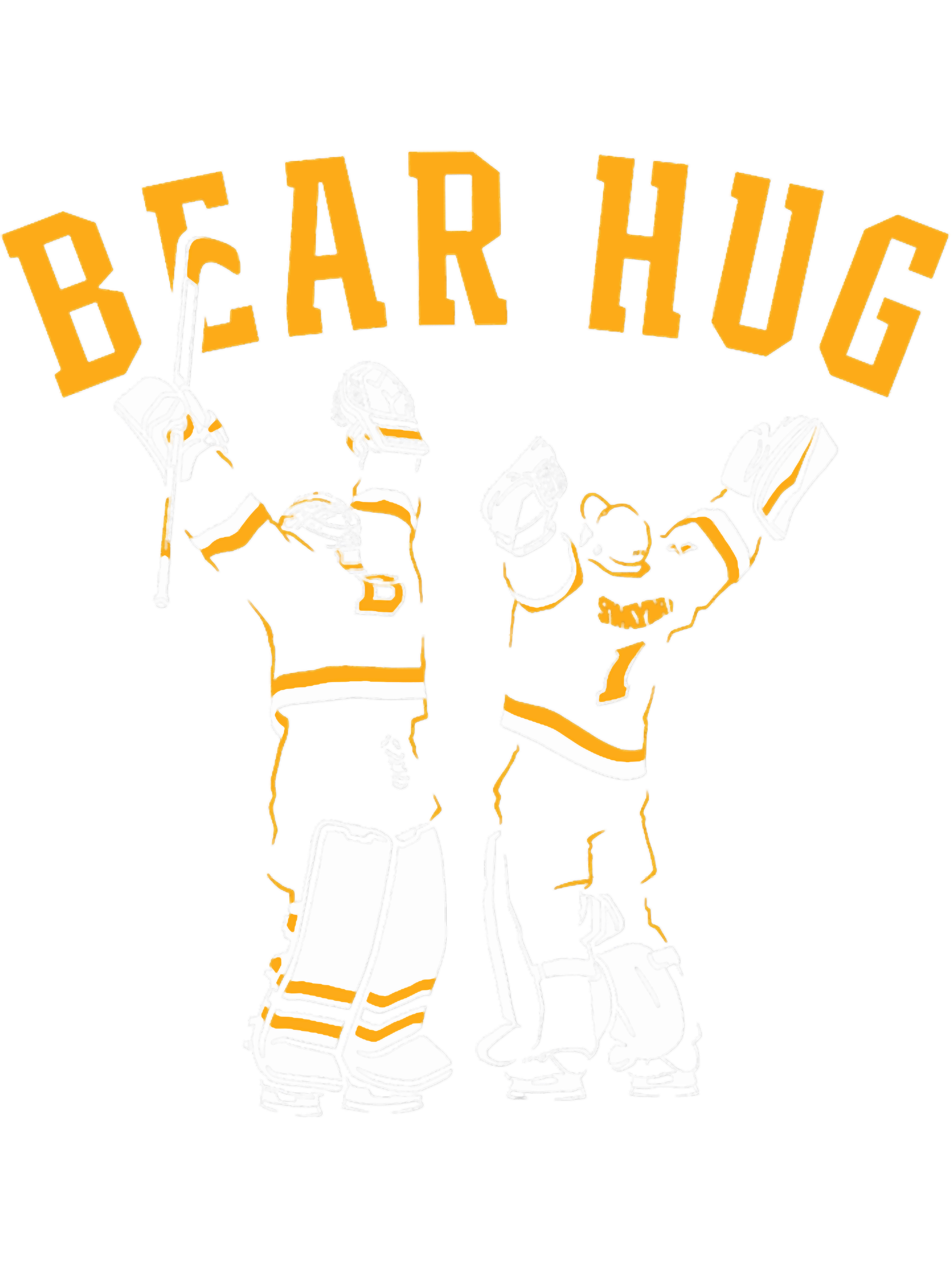 Boston Bruins Goalie Bear Hug | Inspire Uplift