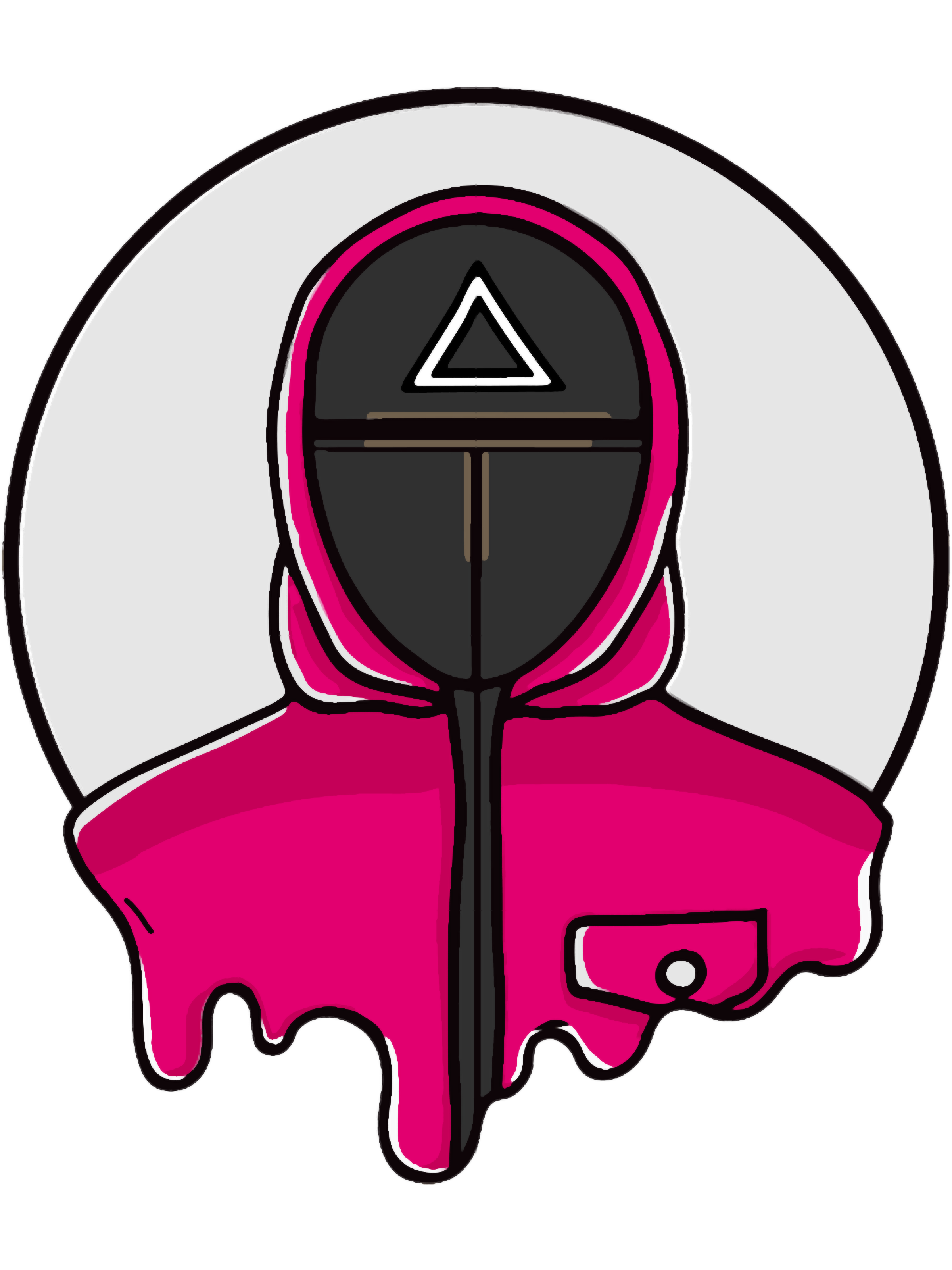 Triangle Squid Game guard | Inspire Uplift