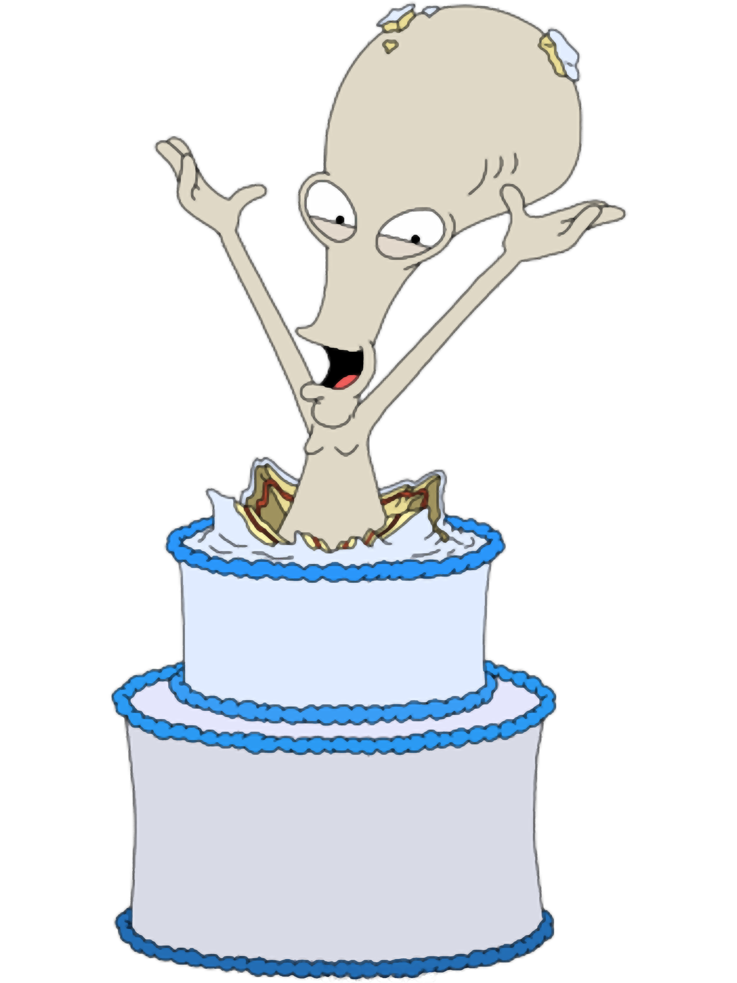 American Dad Birthday Cake Roger | Inspire Uplift