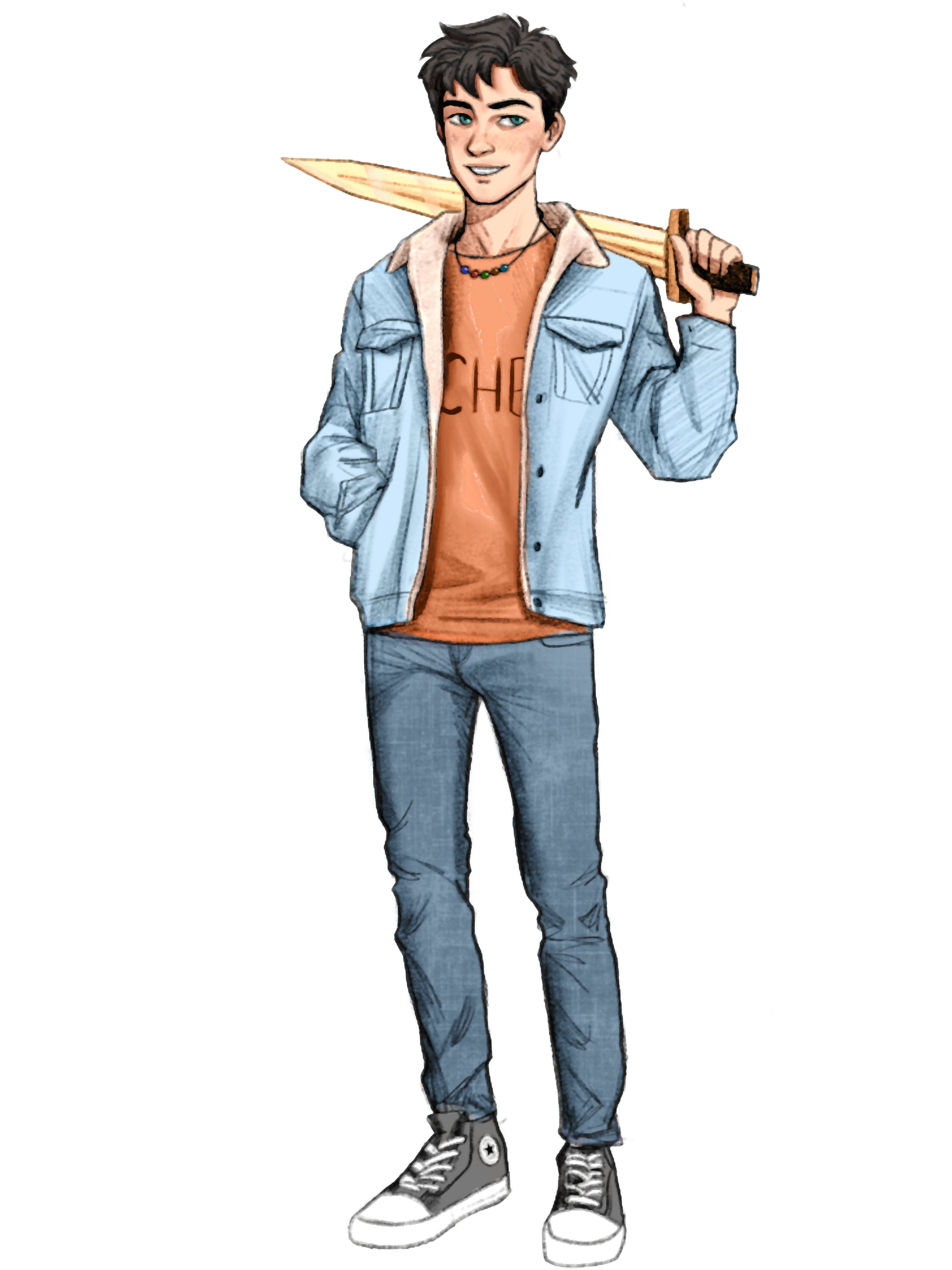 Percy Jackson full body | Inspire Uplift