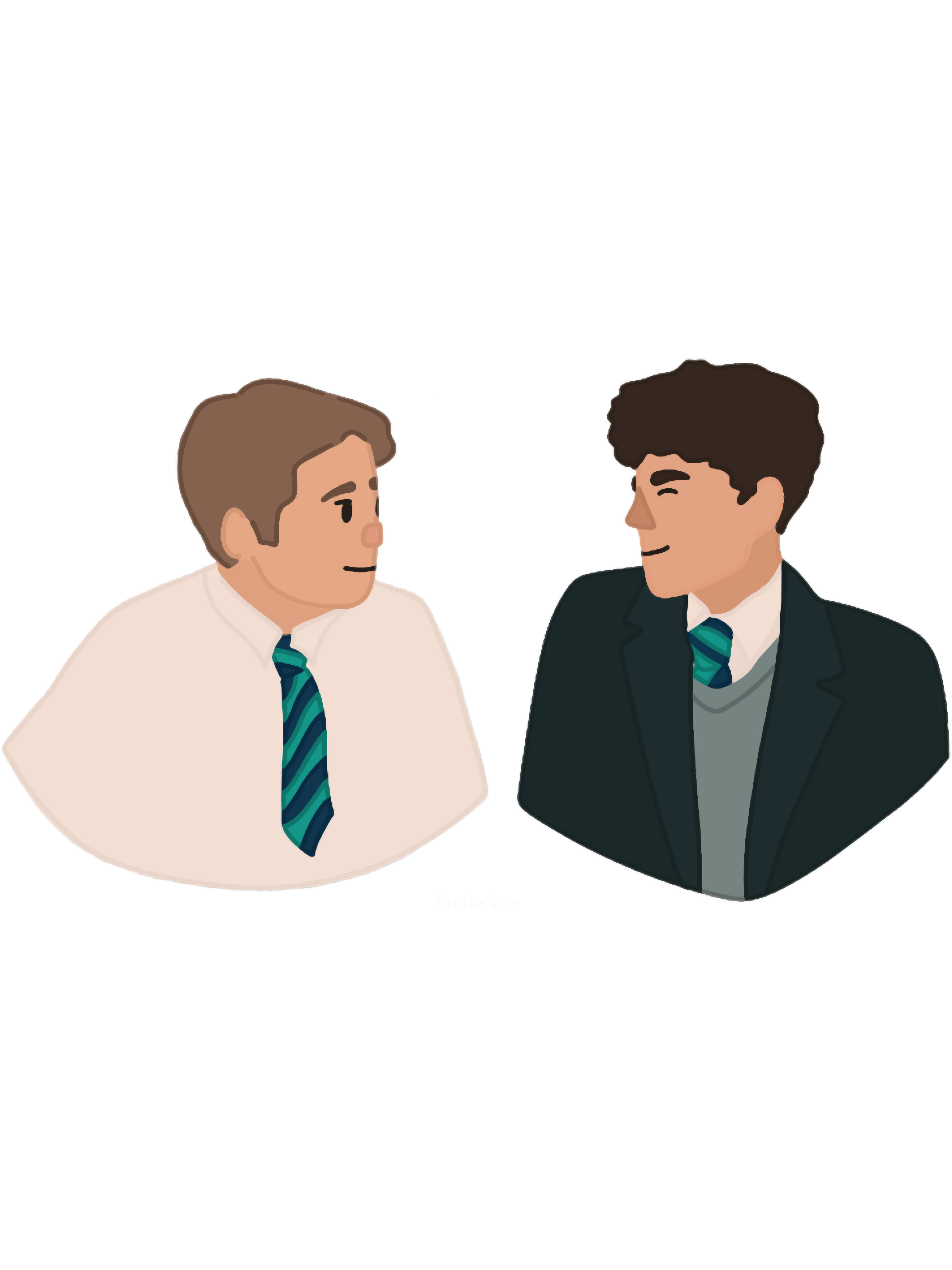 Heartstopper Nick Nelson and Charlie Spring in class design | Inspire ...