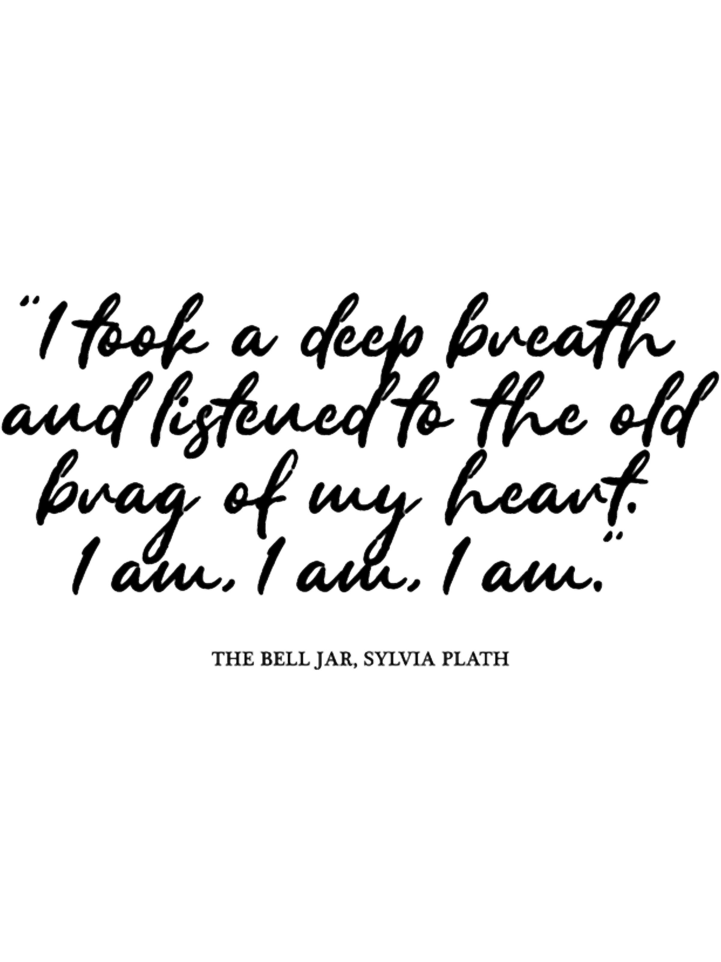 The Bell Jar Quote Sylvia Plath | Inspire Uplift