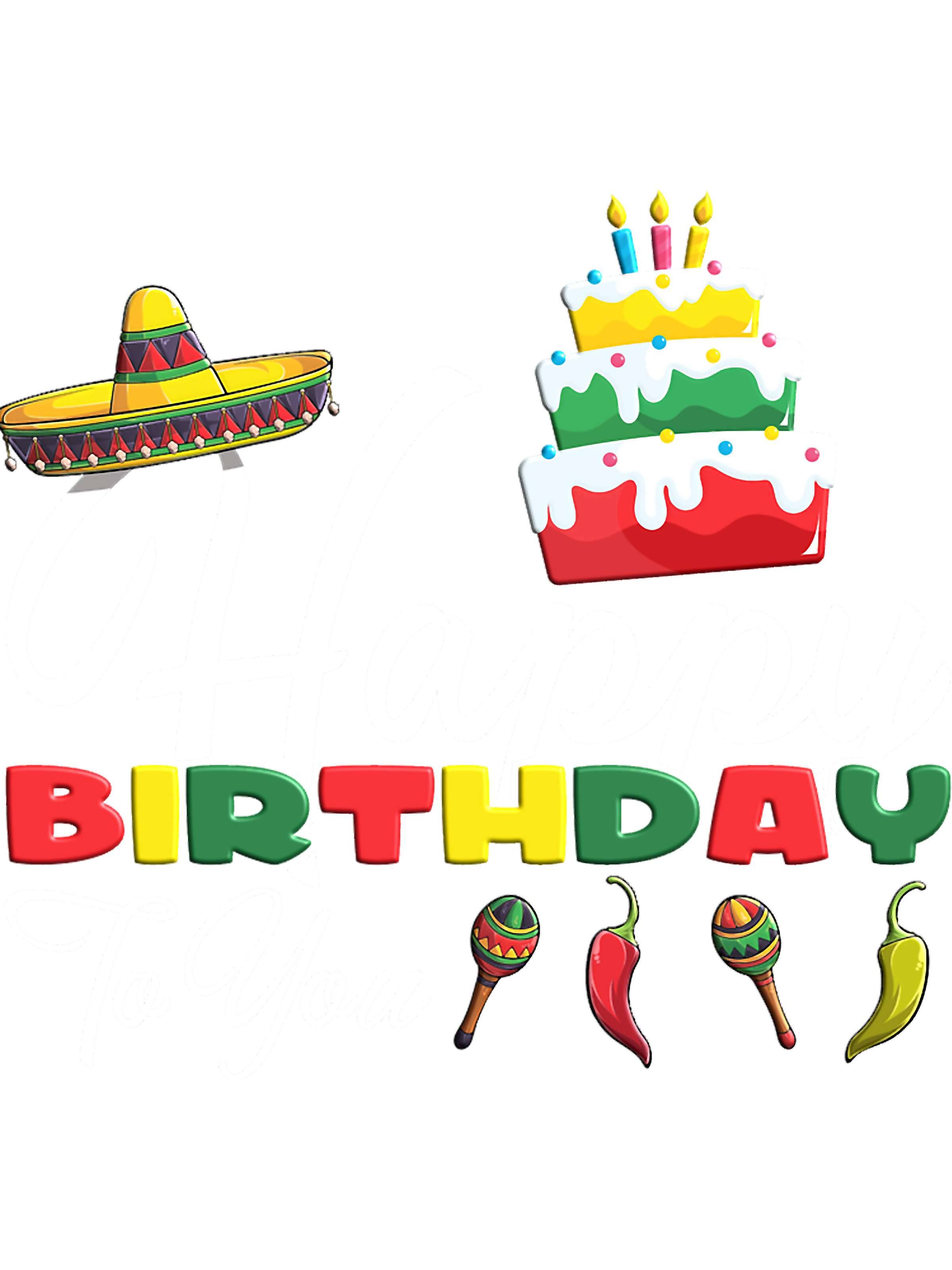 Mexican Happy Birthday To You Cake Birthday Squad | Inspire Uplift
