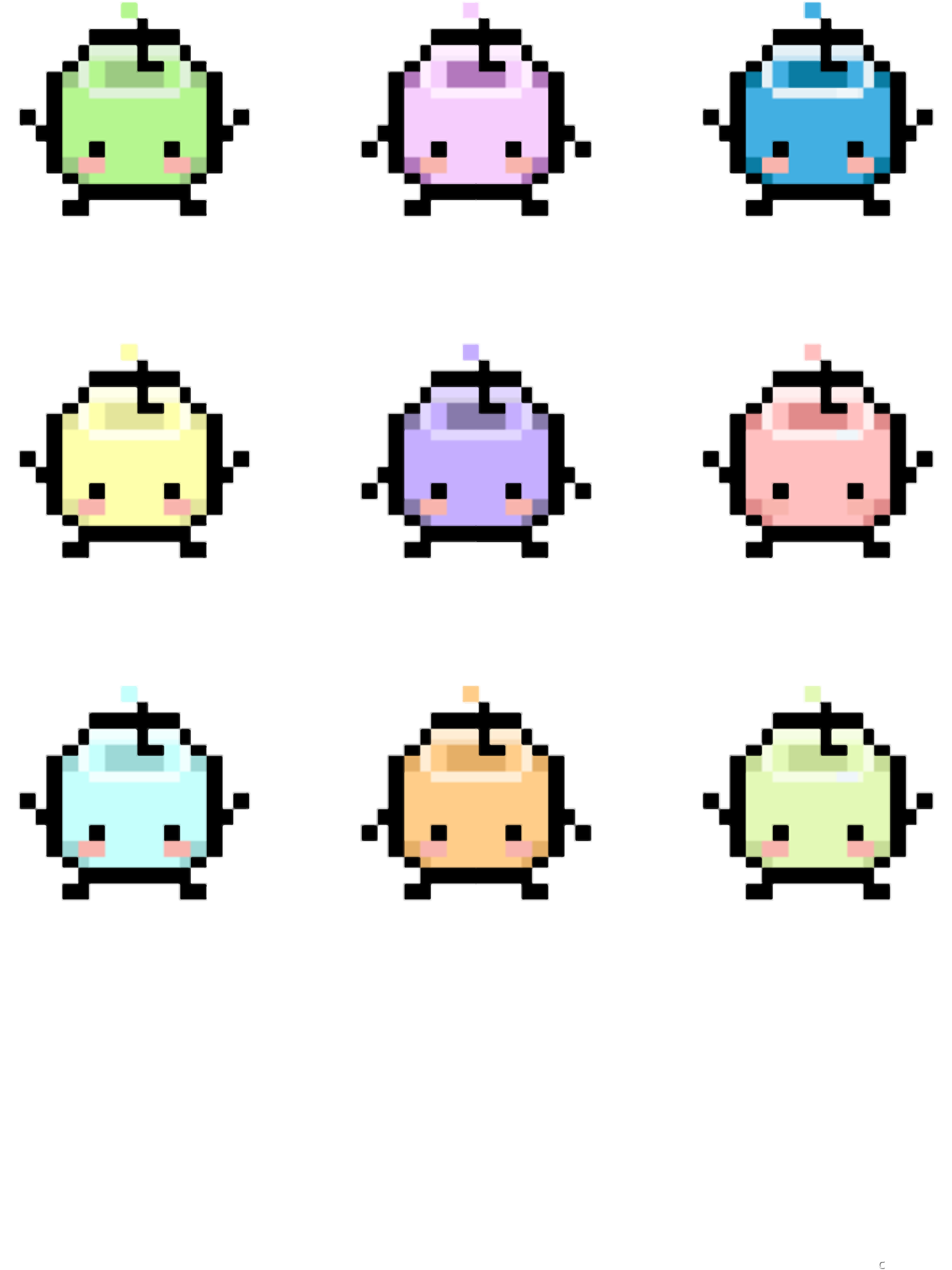 Stardew Valley Pastel Junimos | Inspire Uplift