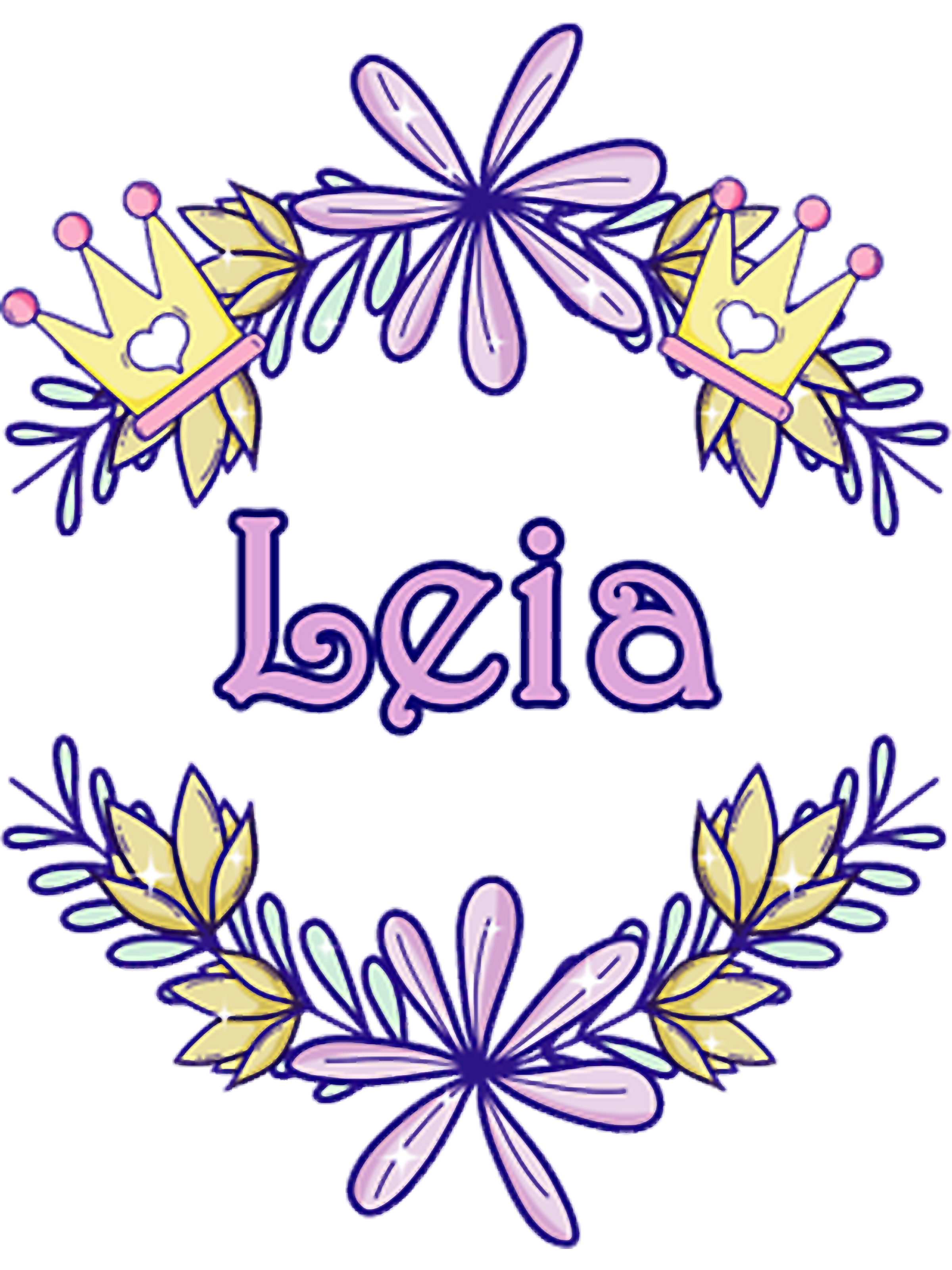Pretty Princess Leia Royal Crest | Inspire Uplift
