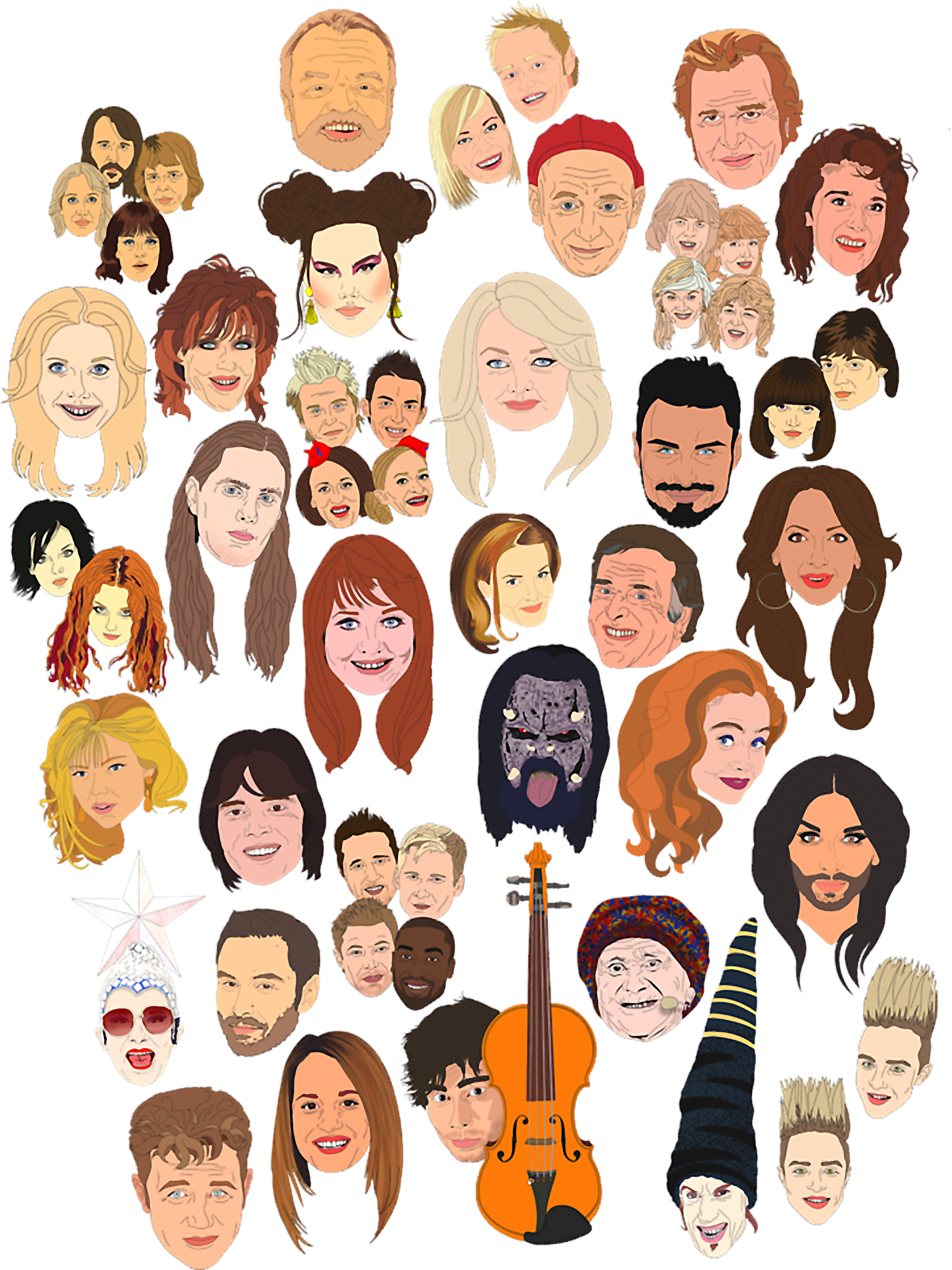 Icons of the Eurovision Song Contest | Inspire Uplift