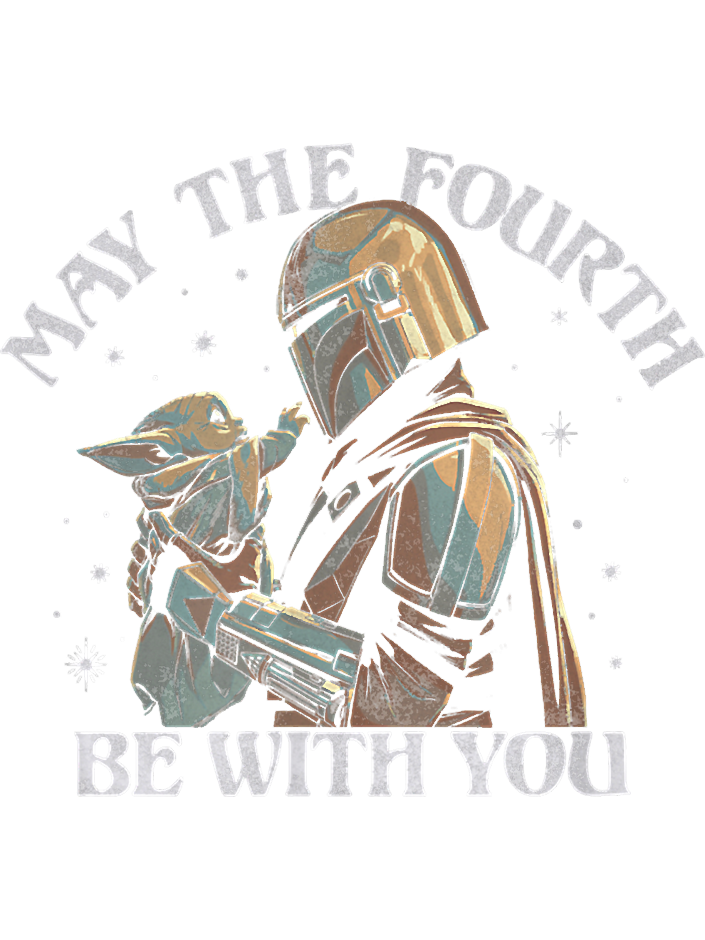 May The Fourth Be With You Stamp | Inspire Uplift