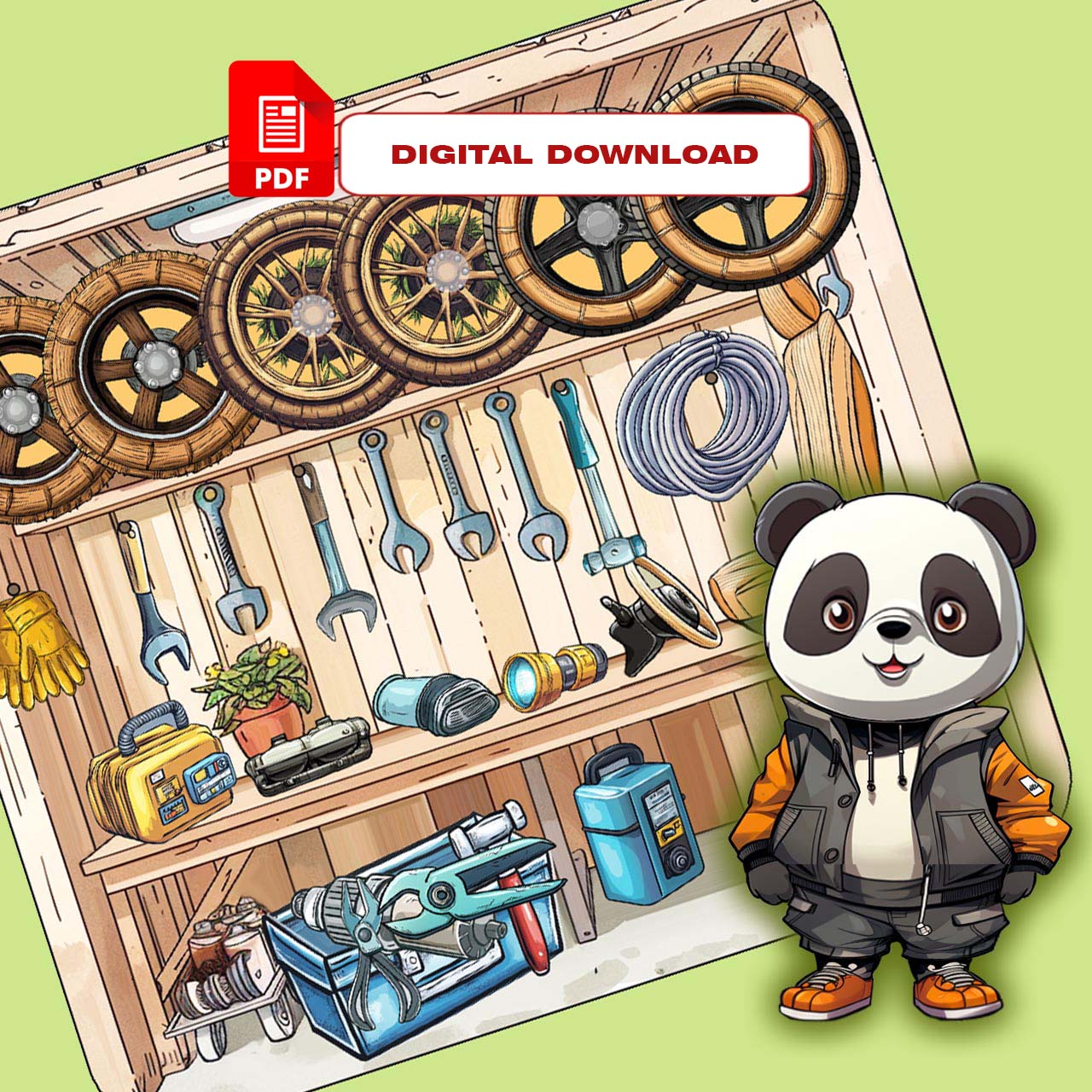 Paper Panda. Quiet Book. Template. Tutorial Craft DIY. Paper | Inspire ...