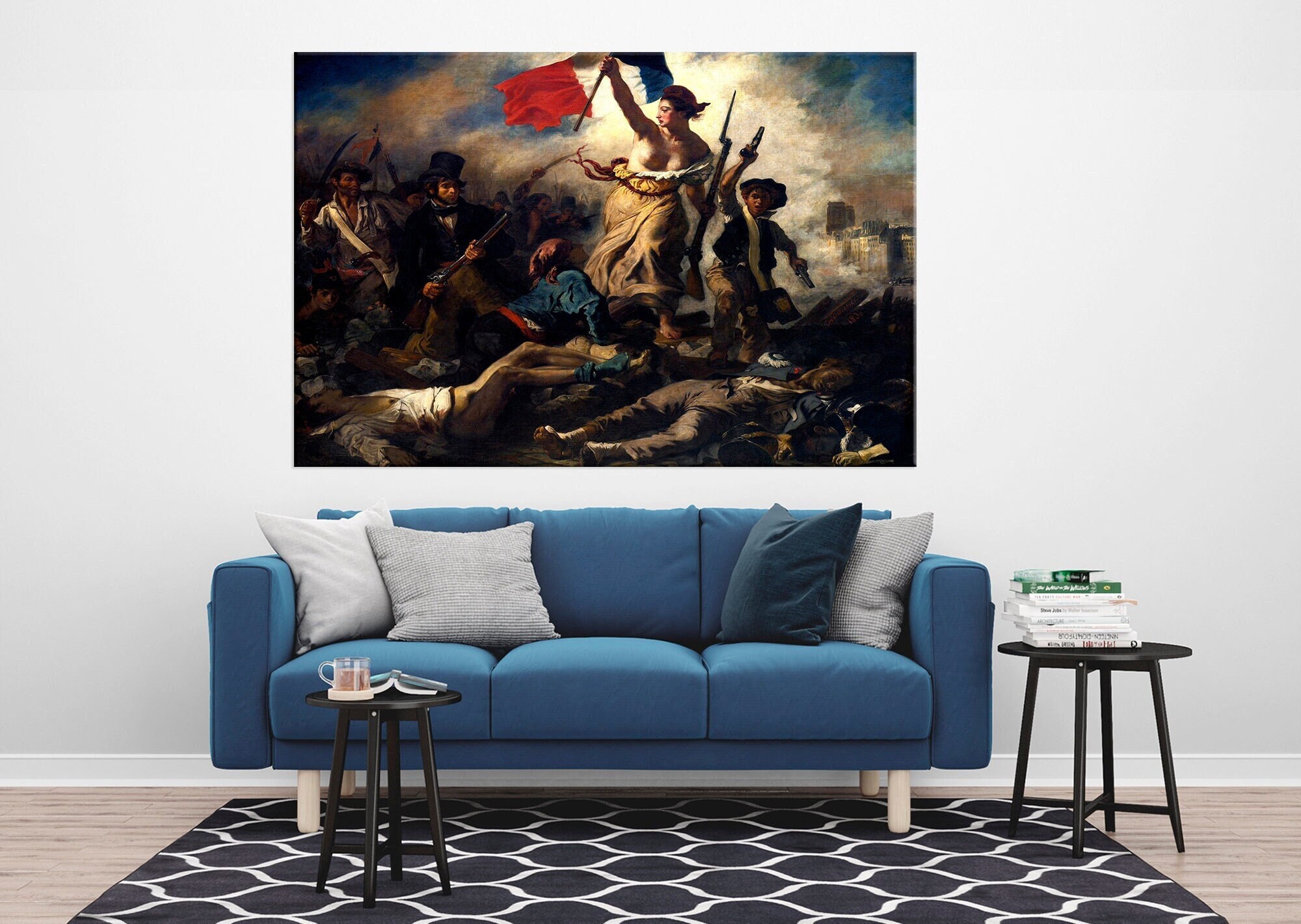 Liberty Leading the People canvas wall art Eugene Delacroix | Inspire ...