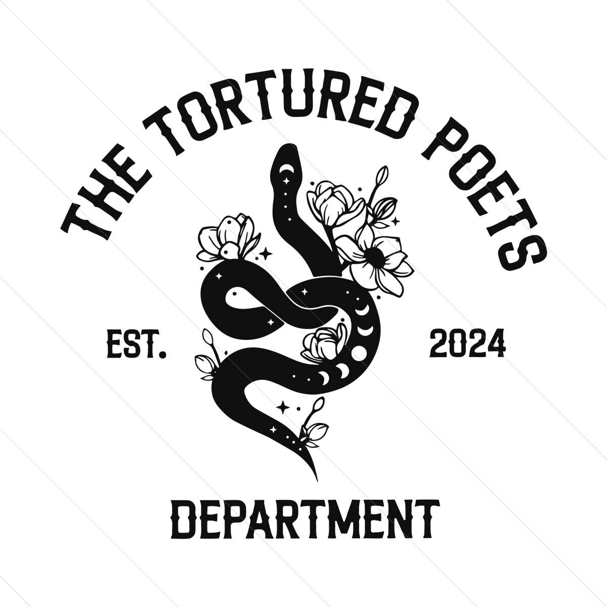 The Tortured Poets Department New Album Era SVG File Design | Inspire ...