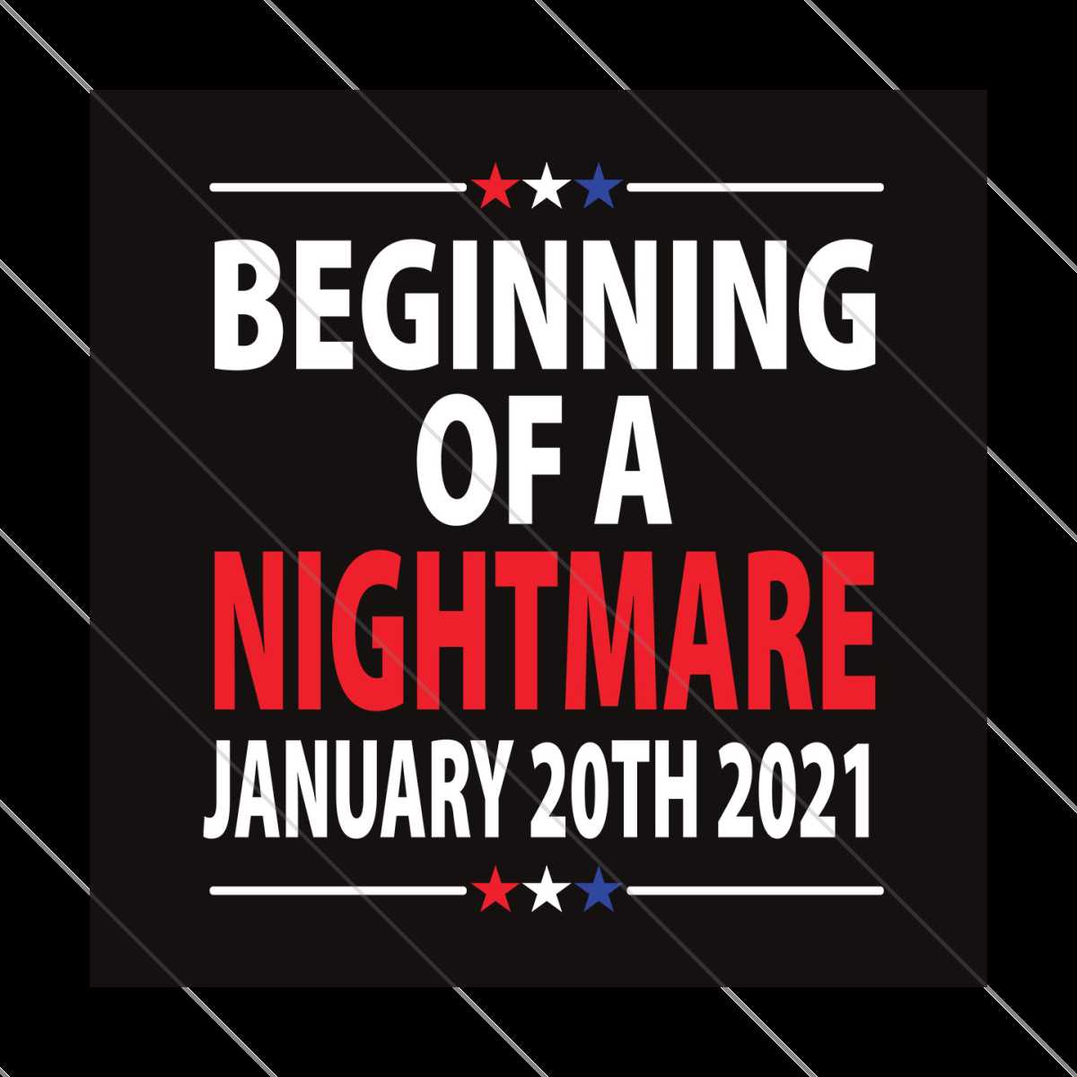 Beginning Of A Nightmare January 20th 2021 Svg, Trending Svg | Inspire ...