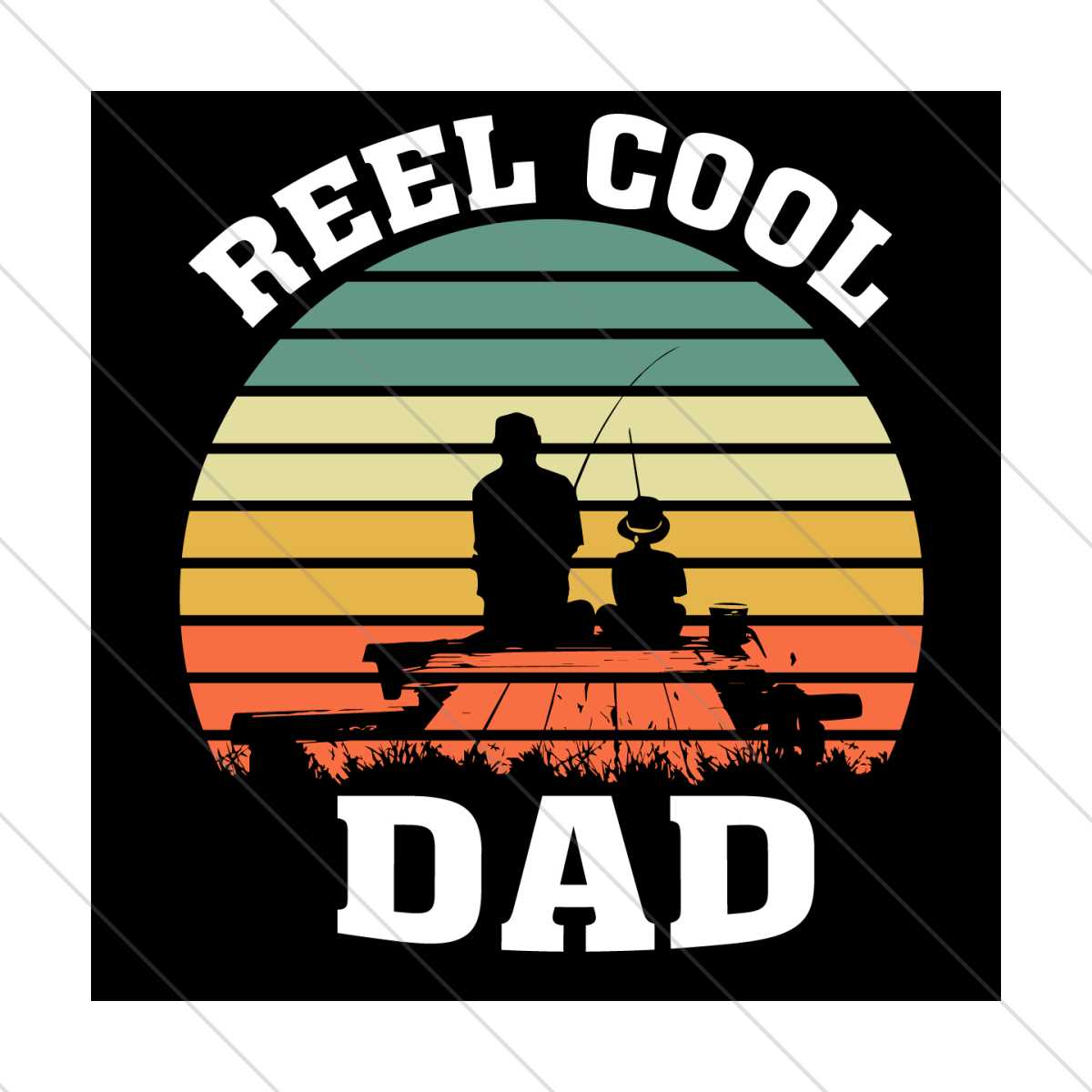 Reel Cool Dad And Son Svg, Fathers Day Svg, Reel Cool Dad Sv - Inspire ...