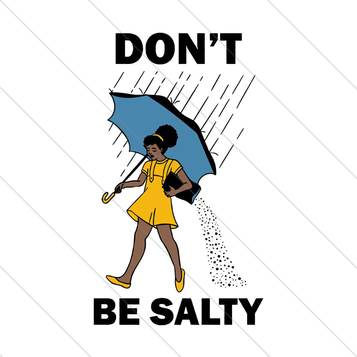 African American Girl Don't Be Salty svg, Black Girl Svg, Mo | Inspire ...