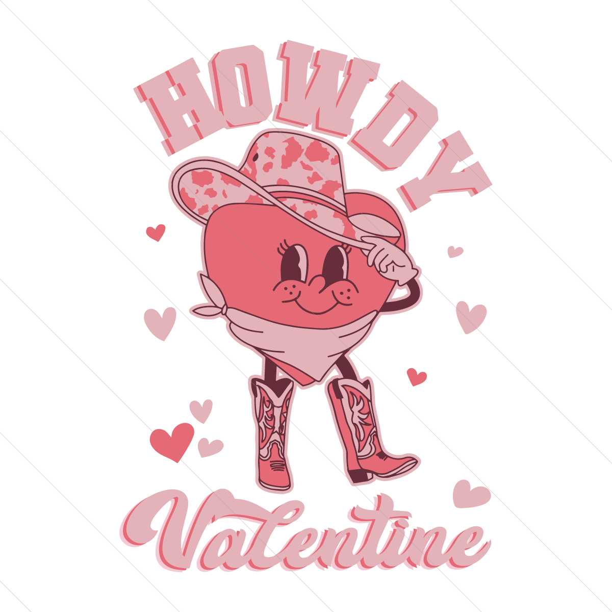 Cowboy Valentine Gift Svg | Inspire Uplift