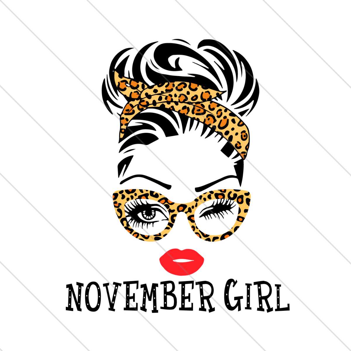 November Girl Svg, Birthday Svg, Birthday Girl Svg, Girl Svg | Inspire ...