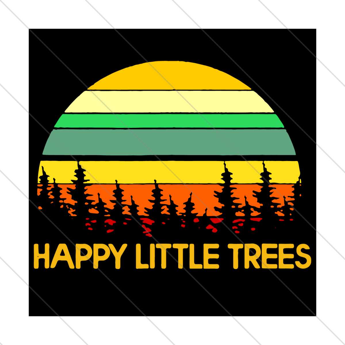 bob ross svg - Inspire Uplift