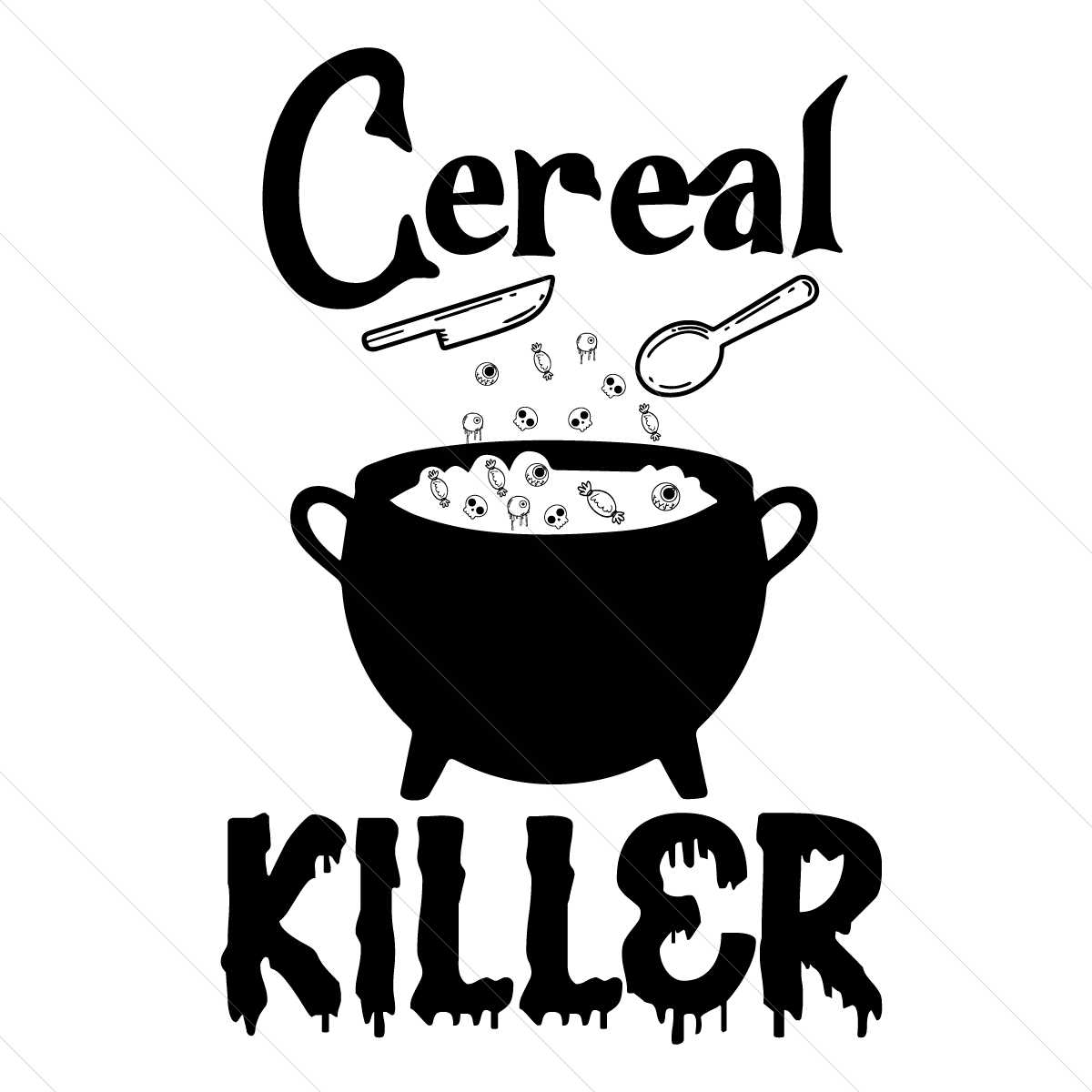 cereal killer svg - Inspire Uplift
