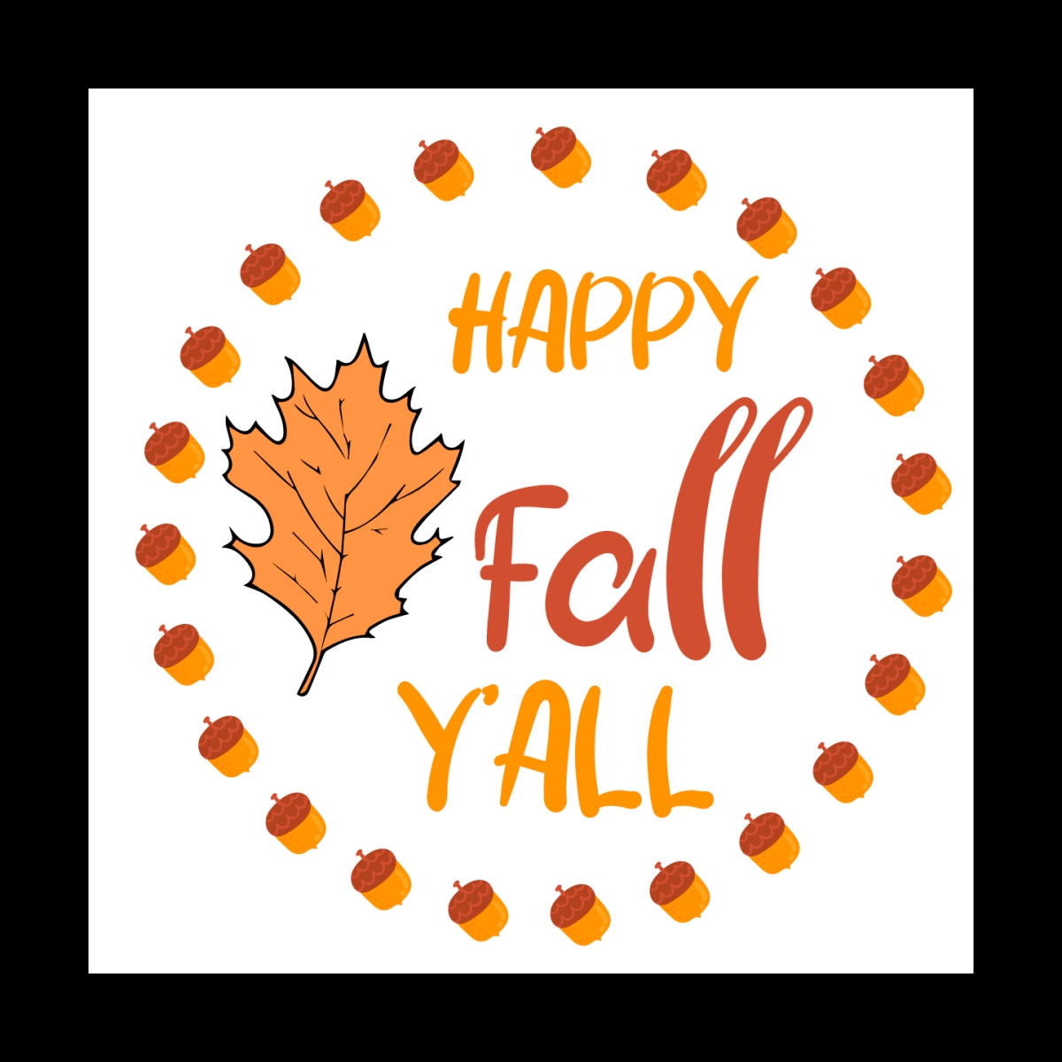 Happy Fall Yall Svg,Fall Yall Svg, Fall Pumpkin Svg, Fall Qu | Inspire ...