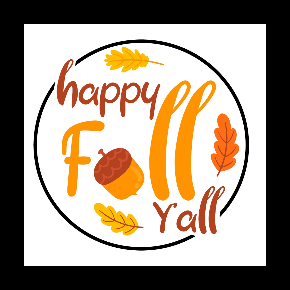 Happy Fall Yall Svg,Fall Yall Svg, Fall Pumpkin Svg, Fall Qu | Inspire ...