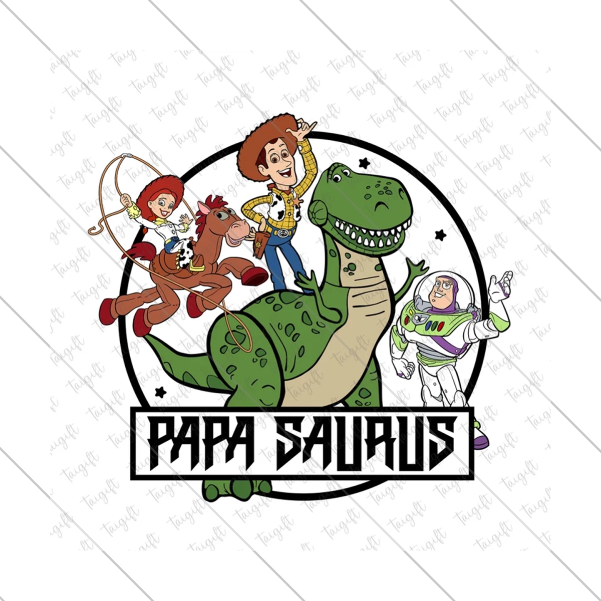 Papa Saurus Svg, T Rex Svg, Toy Friend Svg, Toy Family Svg, | Inspire ...