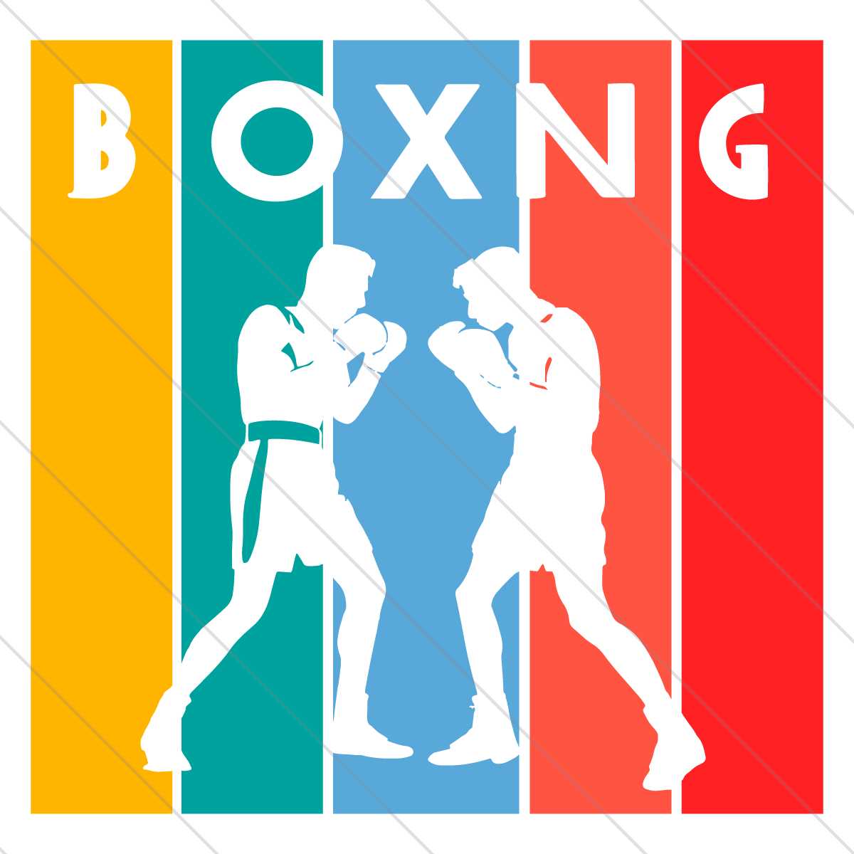 Boxing Girl Svg | Inspire Uplift