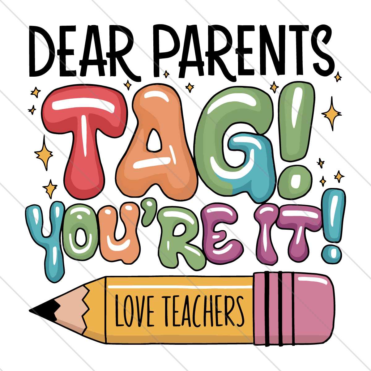 Funny Teacher Svg | Inspire Uplift