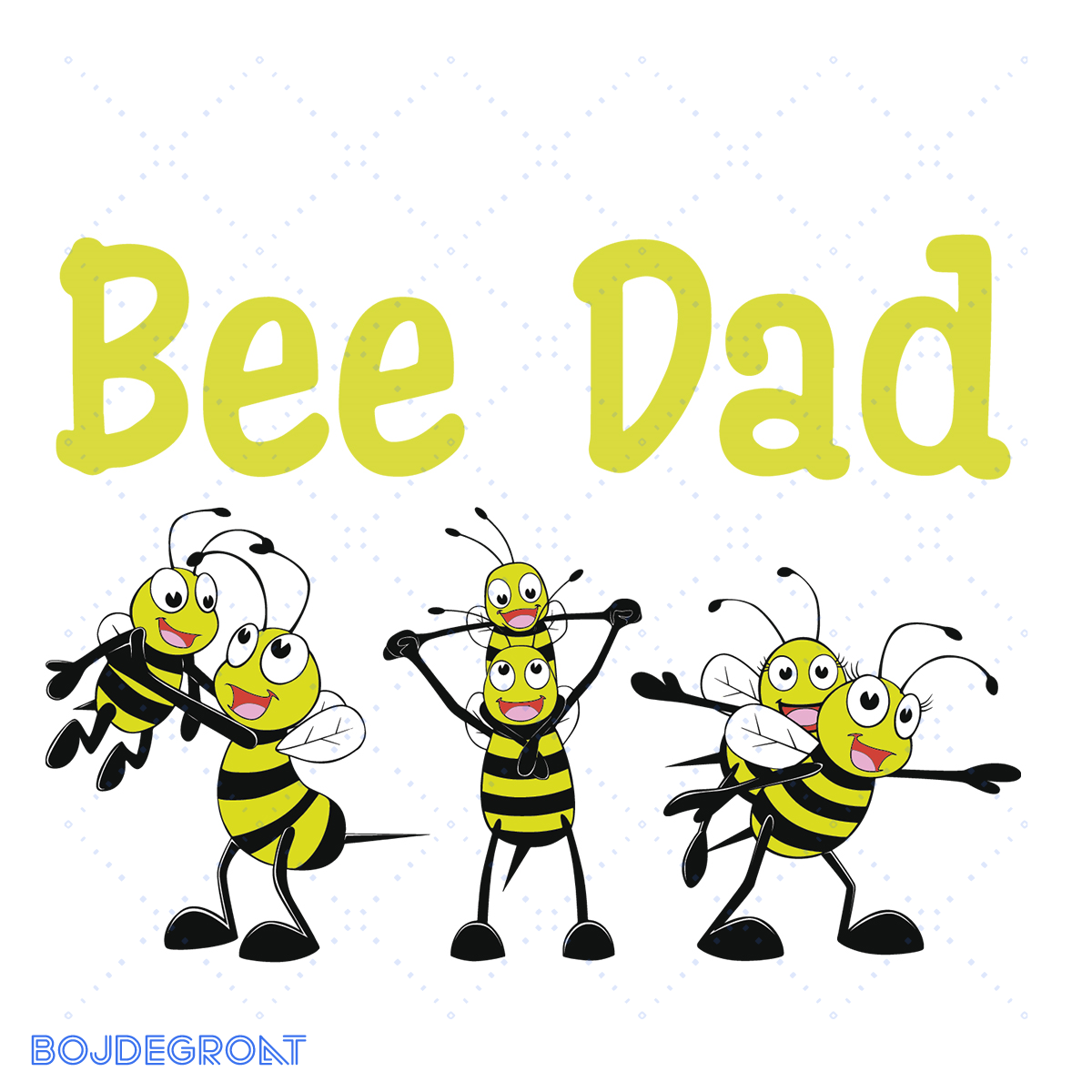 Bee Dad Svg, Fathers Day Svg, Bee Svg, Dad Svg, Family Bee S - Inspire ...