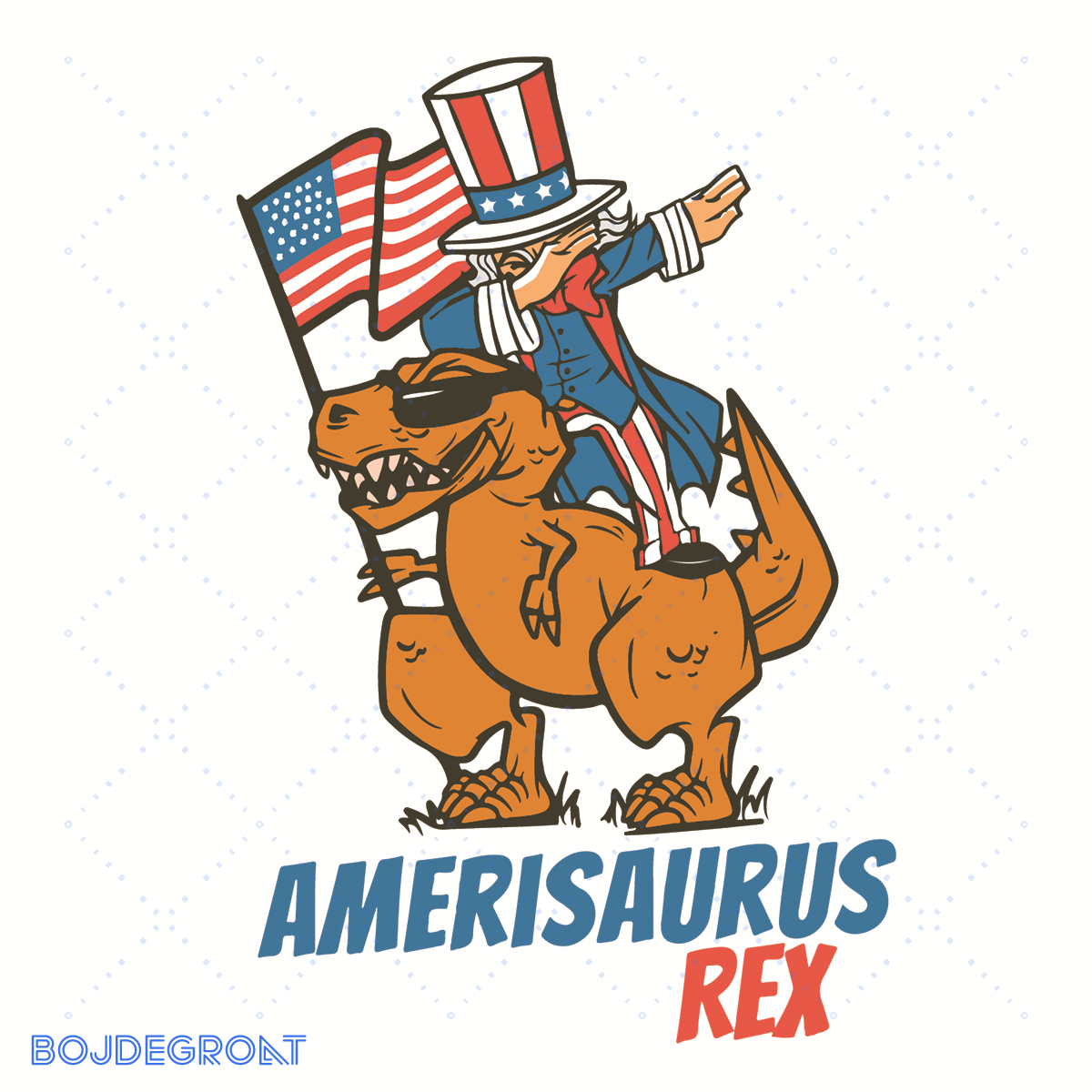 Uncle Sam Riding T-rex Svg, 4th Of July Svg, Amerisaurus Rex | Inspire ...