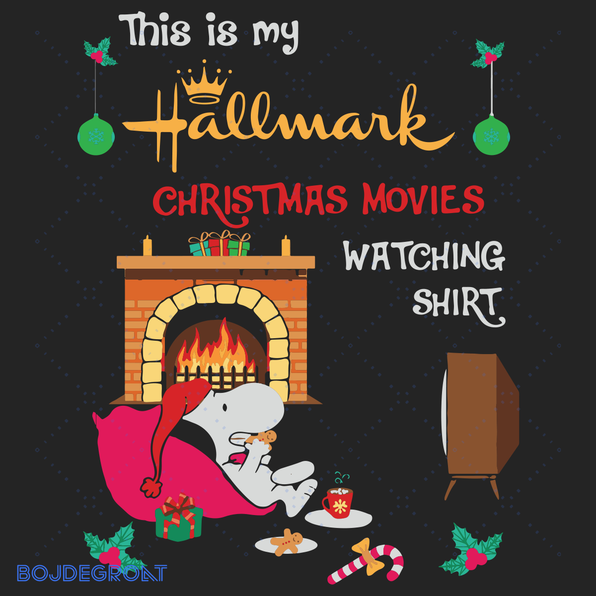 This Is My Hallmark Svg, Christmas Svg | Inspire Uplift