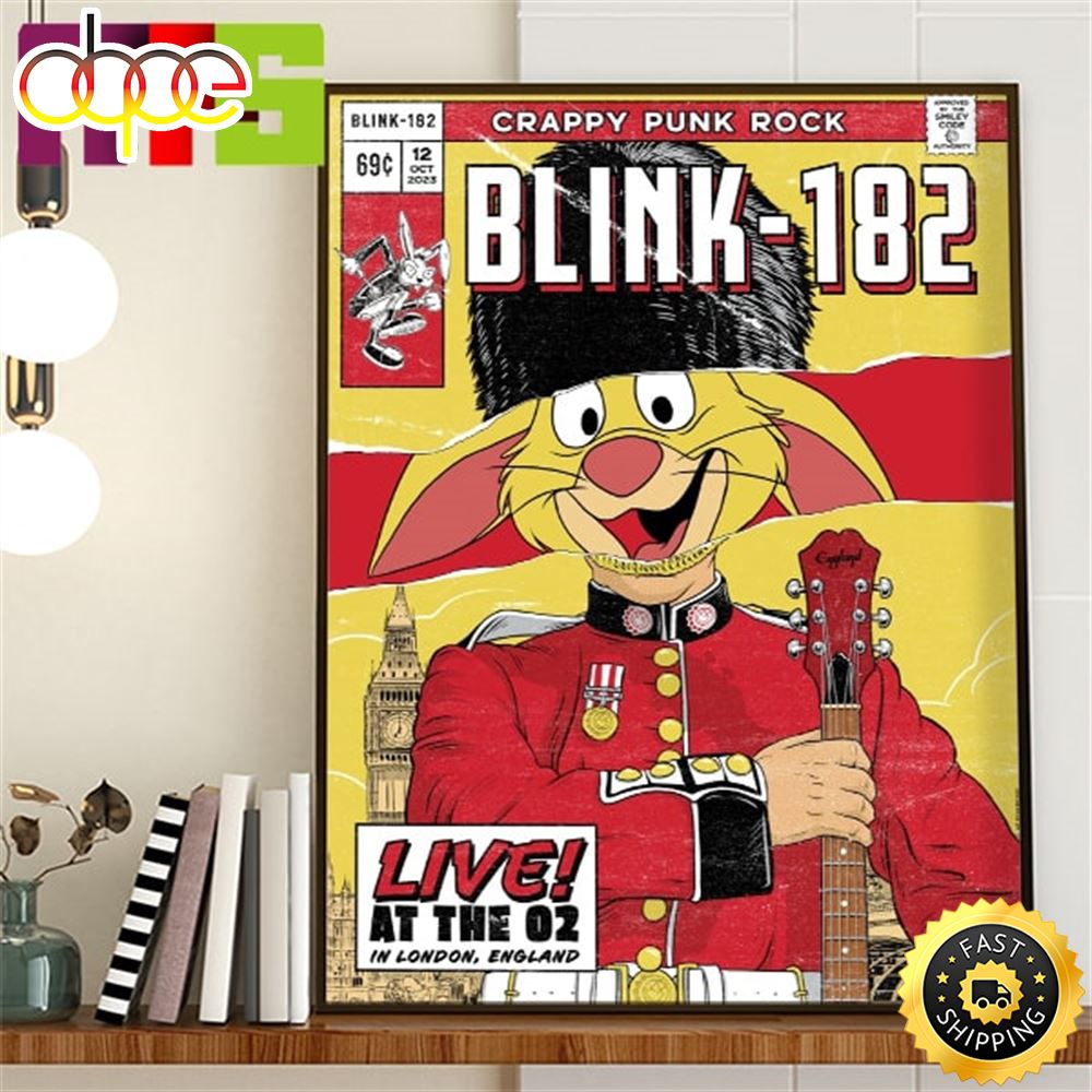 Blink 182 Toronto Event Rabbit And Racoon By John Kutt Decor | Inspire ...