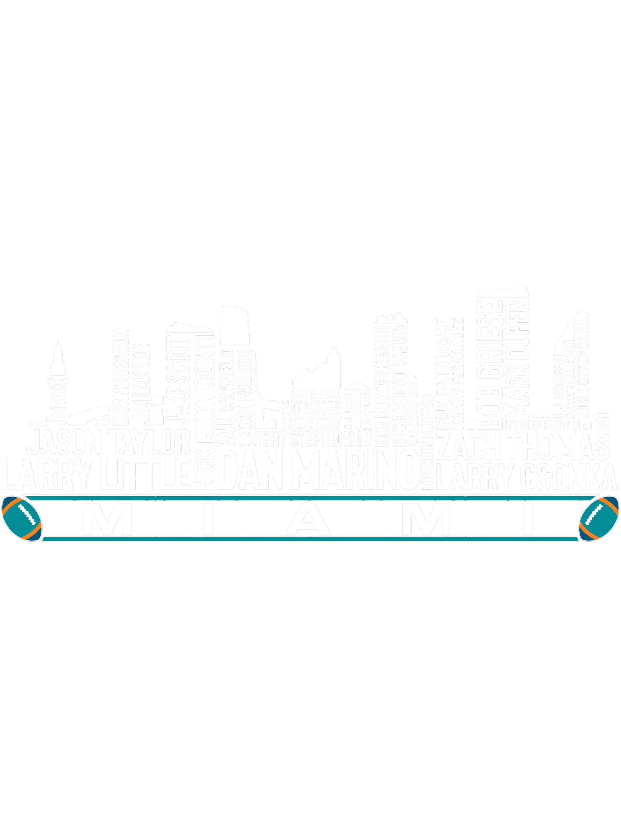 Miami Legends Skyline Miami City Football Team | Inspire Uplift