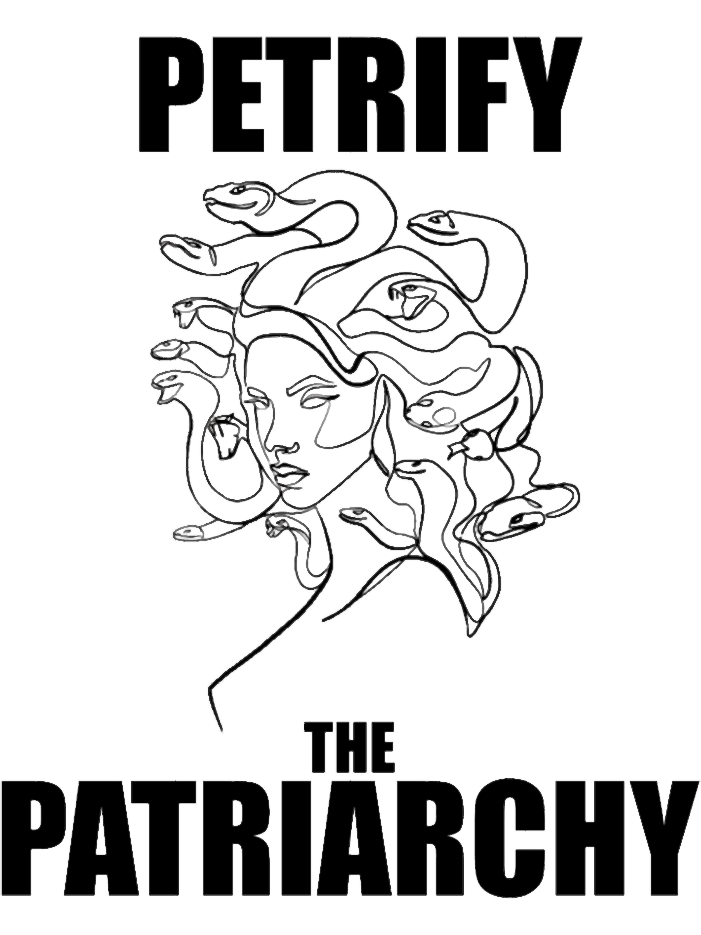 medusa petrify the patriarchy - Inspire Uplift