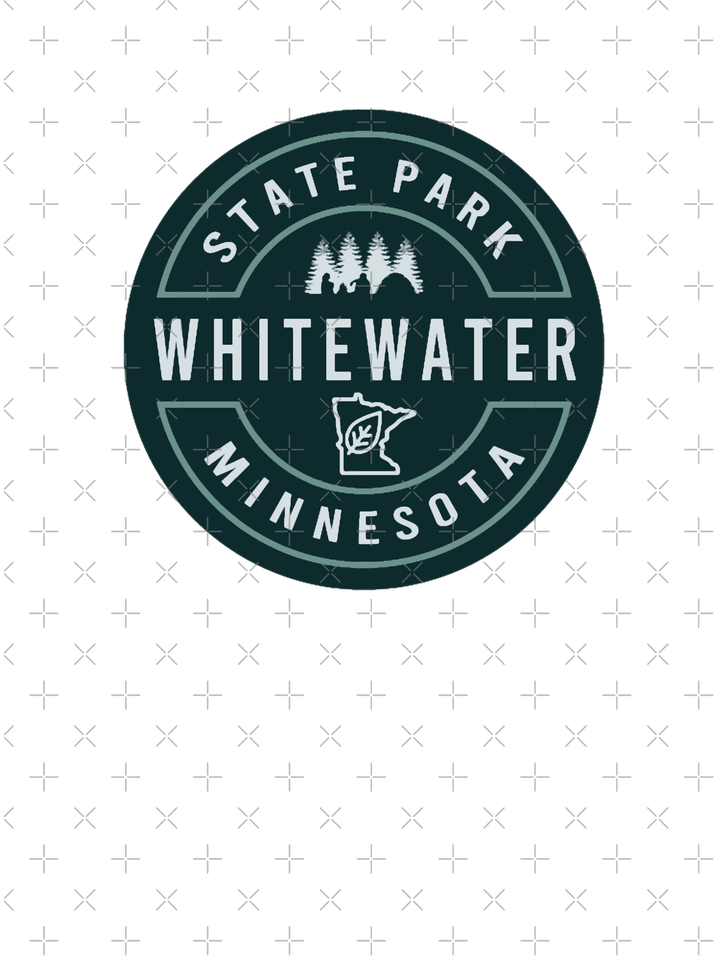 Whitewater State Park MN Adventure Logo | Inspire Uplift