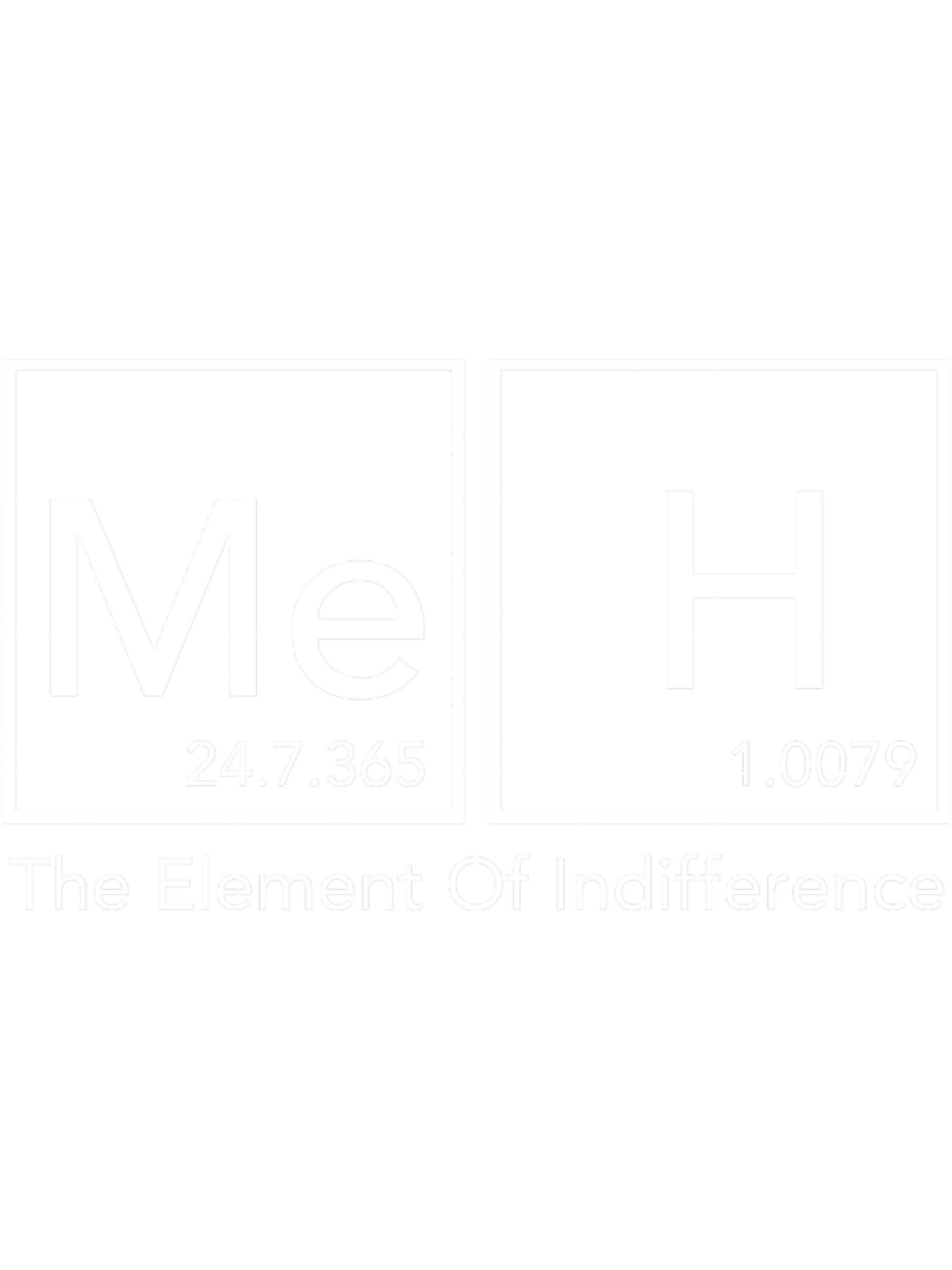Meh The Element Of Indifference Funny Periodic Table. Meh. T | Inspire ...