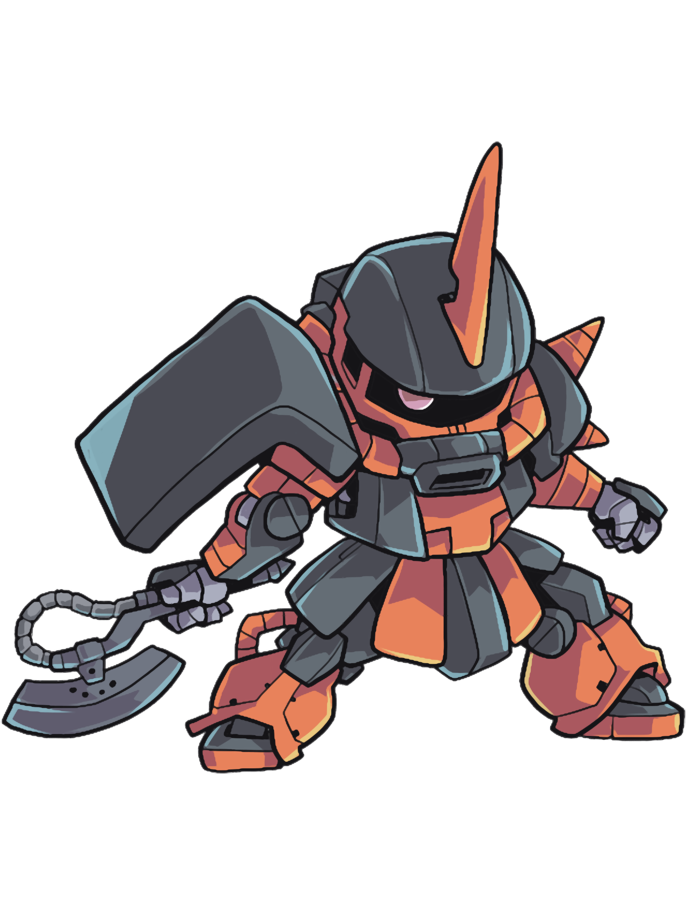 Zero Ronin Gundam Chibi Zaku | Inspire Uplift