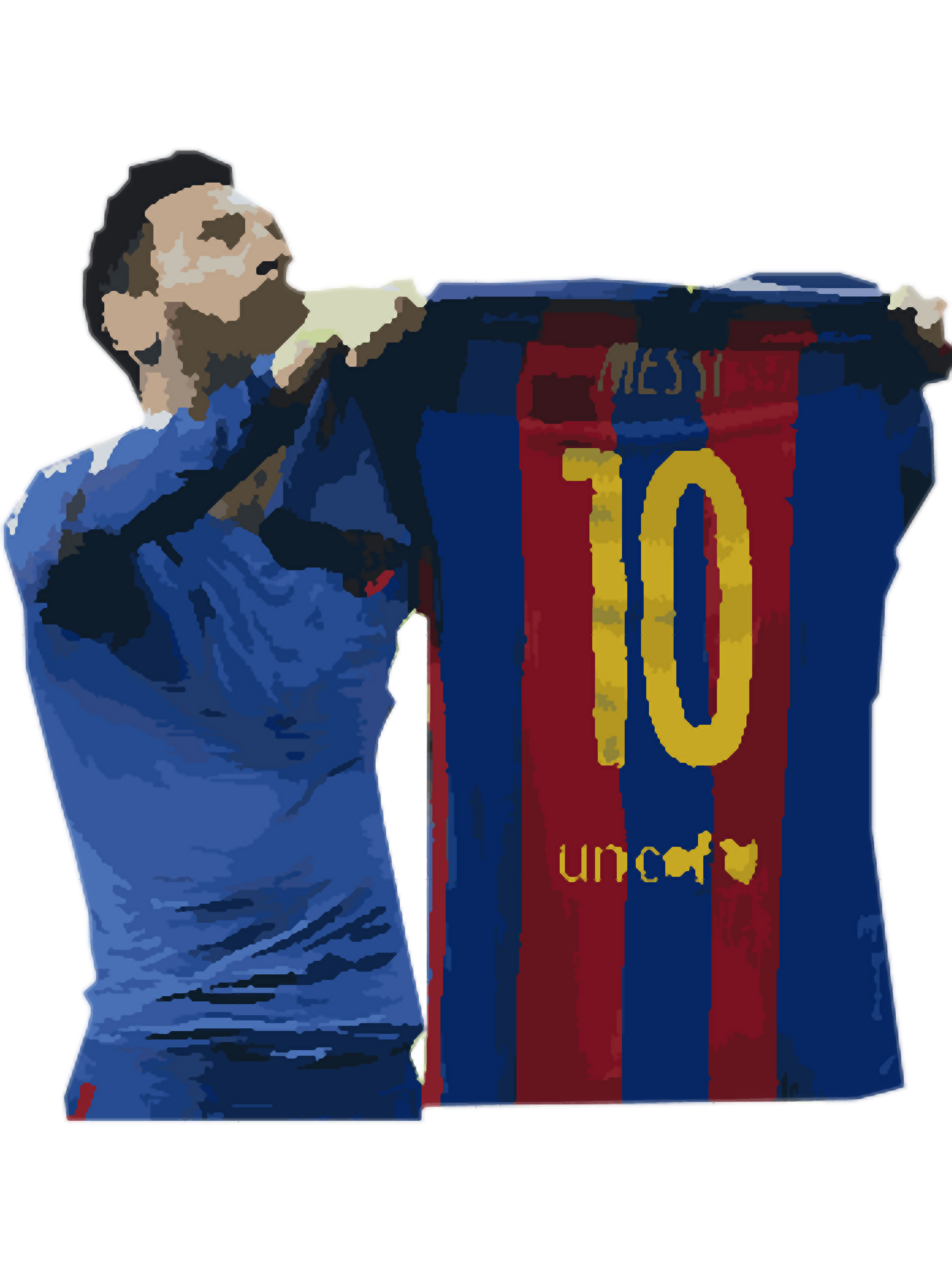 Lionel Messi celebration | Inspire Uplift