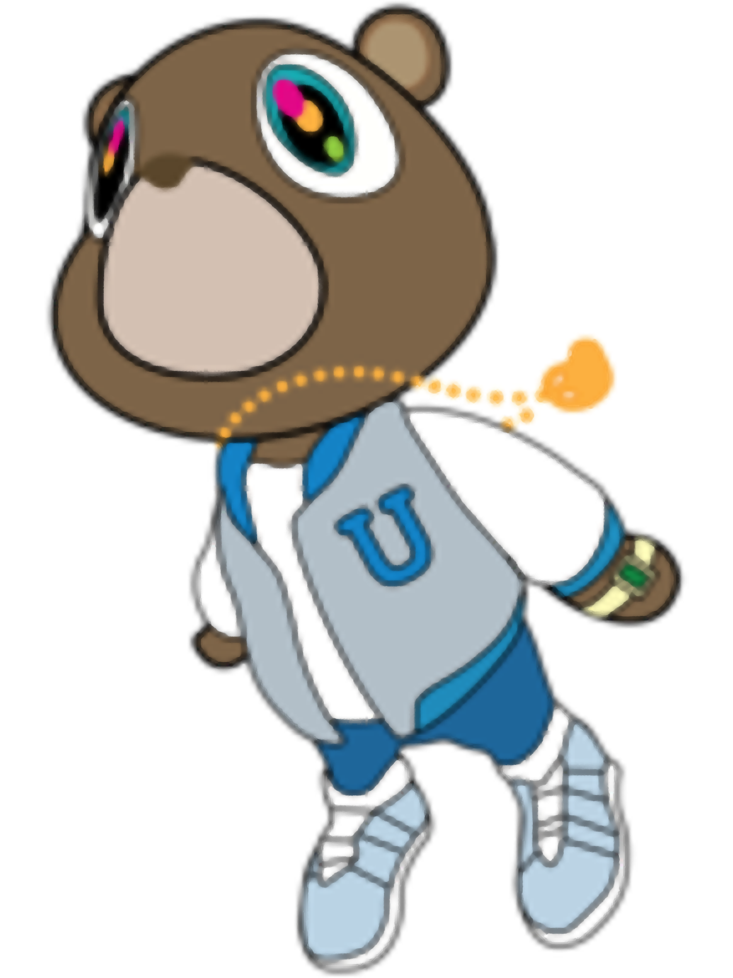 Kanye West Graduation Bear | Inspire Uplift