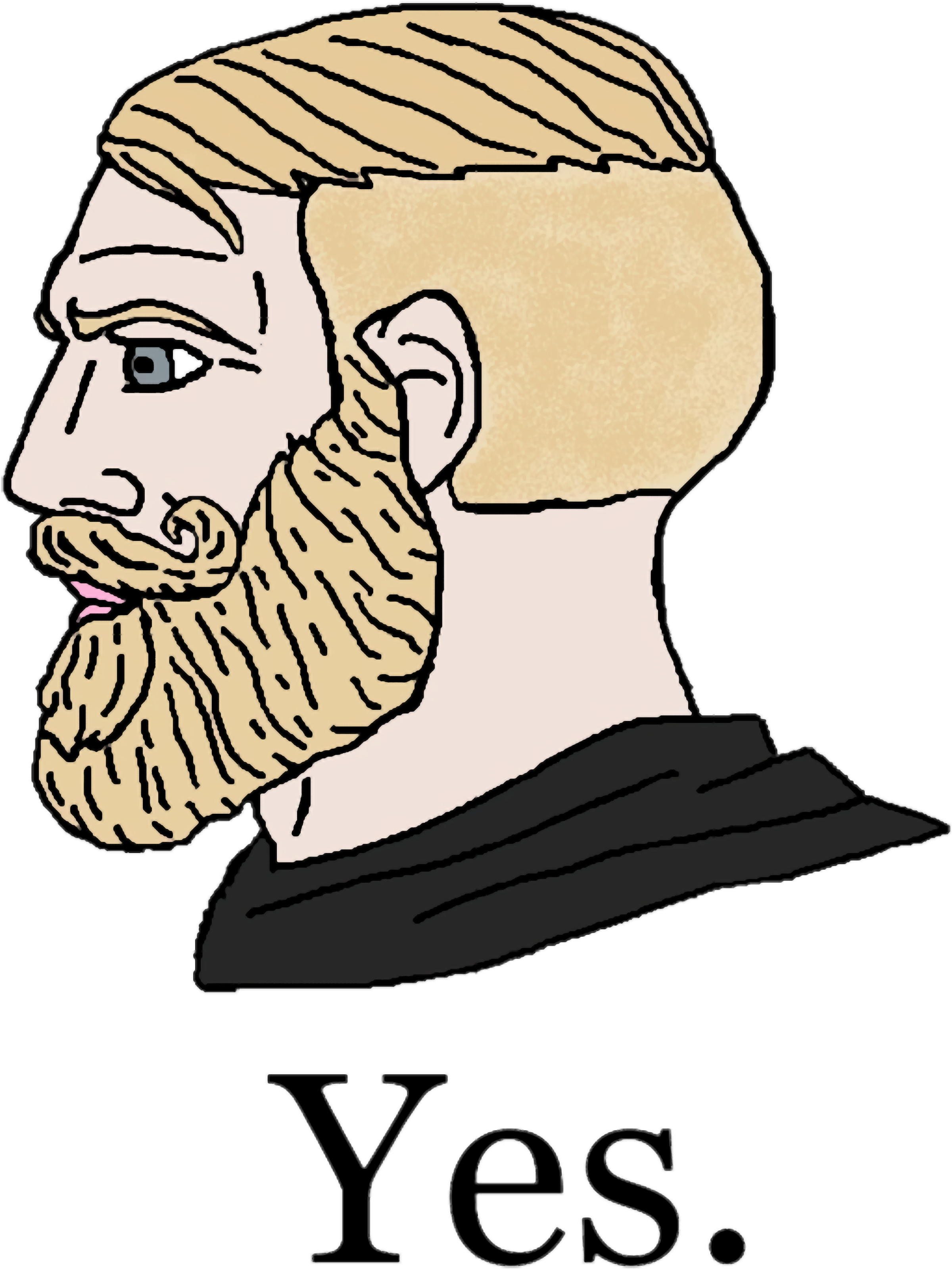 Yes Chad Meme Wojak | Inspire Uplift