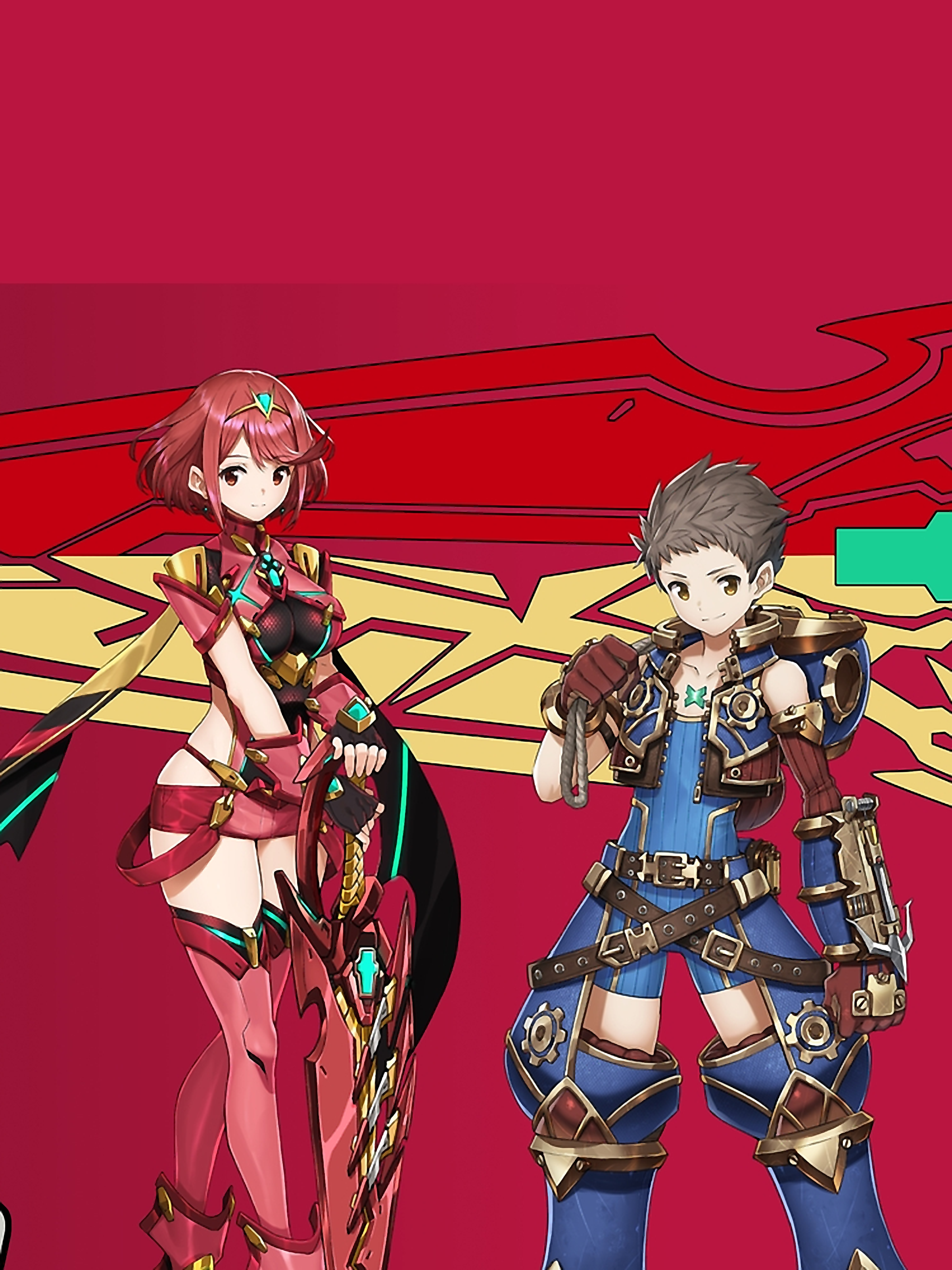 Rex and Pyra (Xenoblade Chronicles 2) Graphic | Inspire Uplift